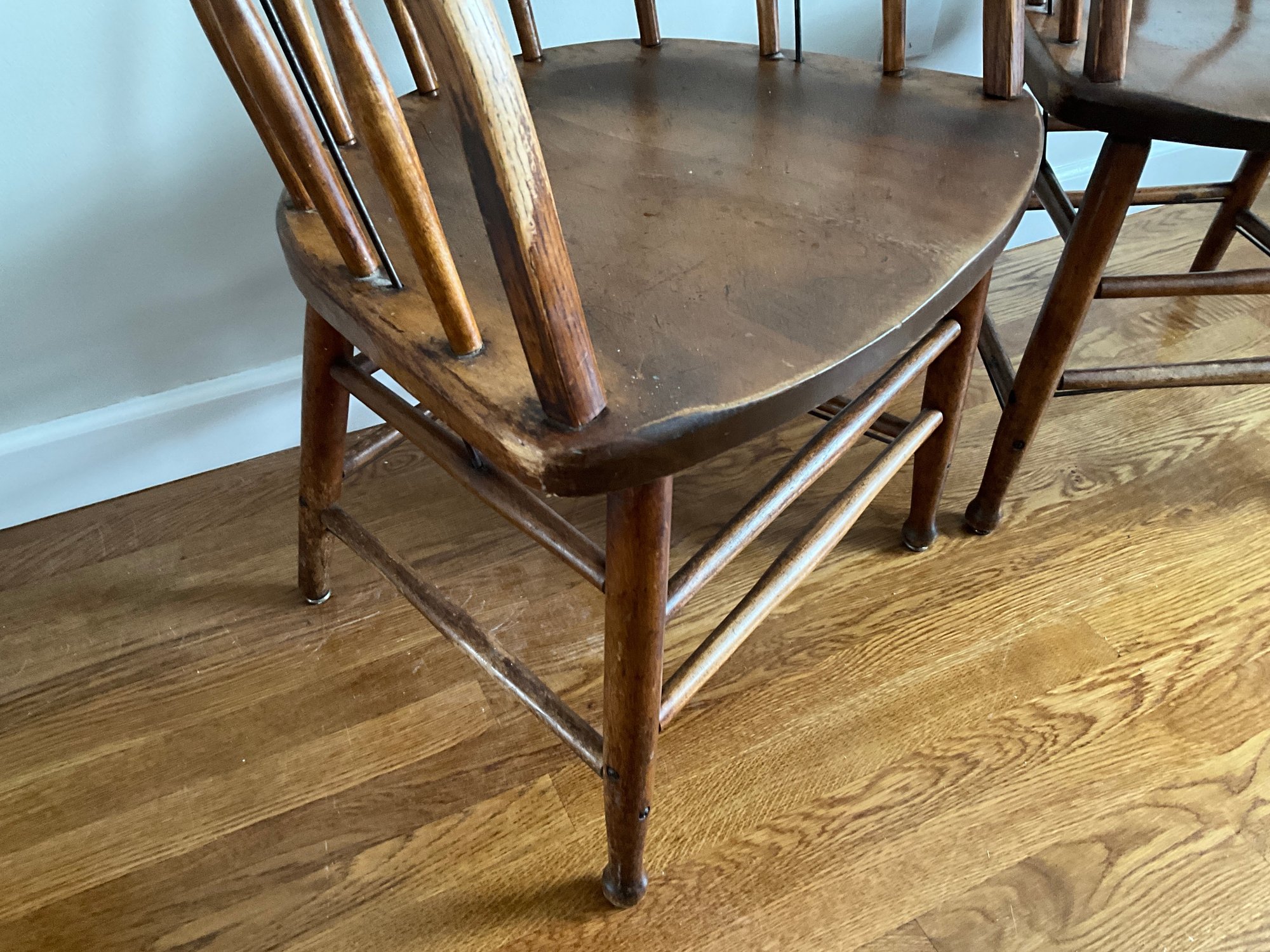 Pair Of Authentic Caboose Chairs #35638 | Auctionninja.com