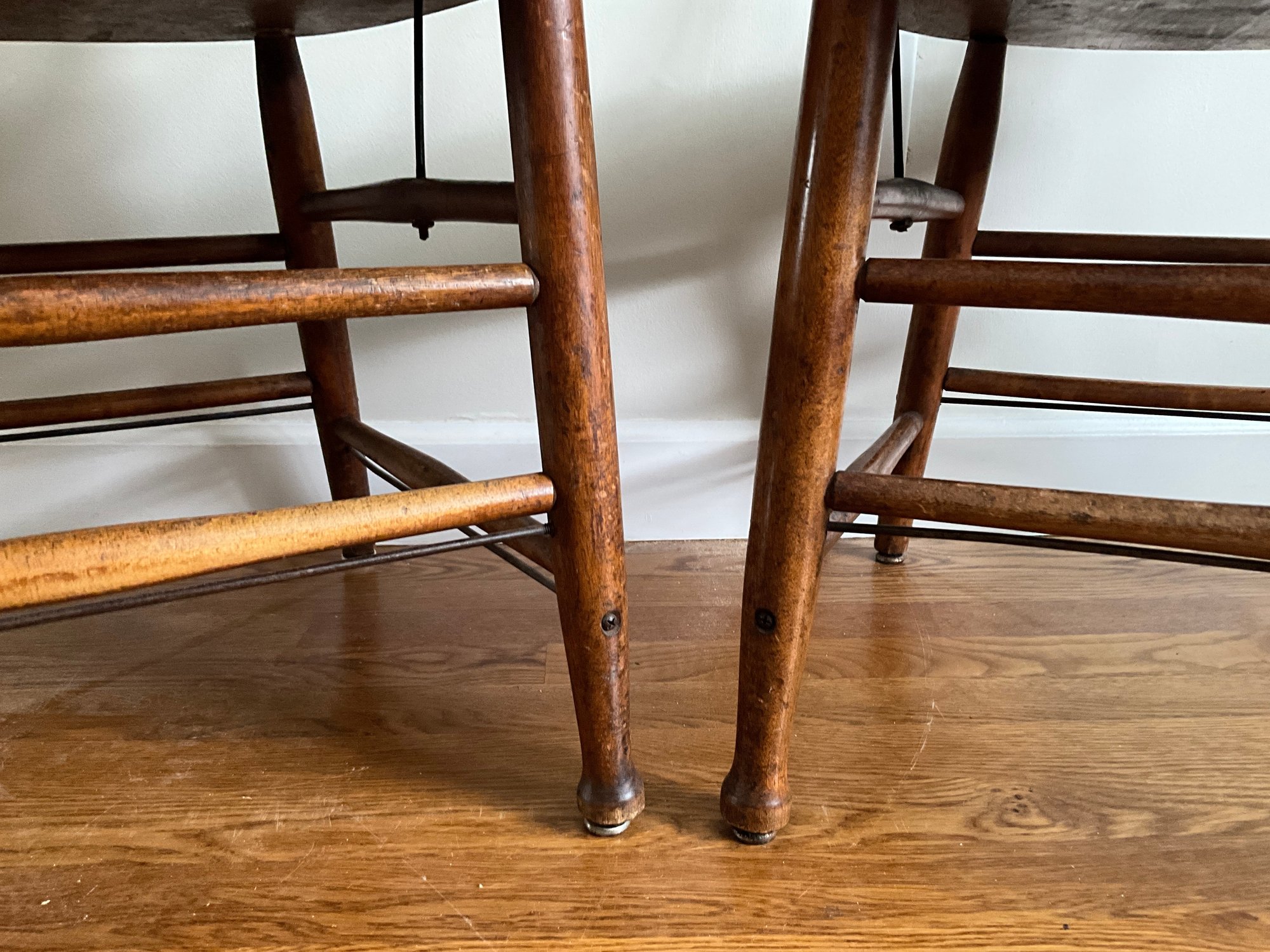Pair Of Authentic Caboose Chairs #35638 | Auctionninja.com