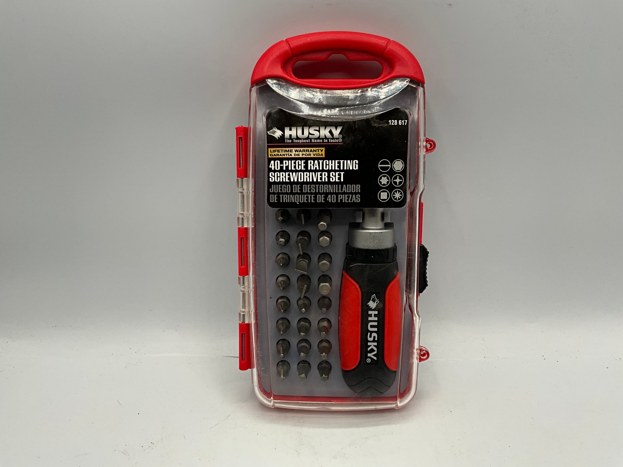 Husky 40pc Ratcheting Screwdriver Set #30572 | Auctionninja.com
