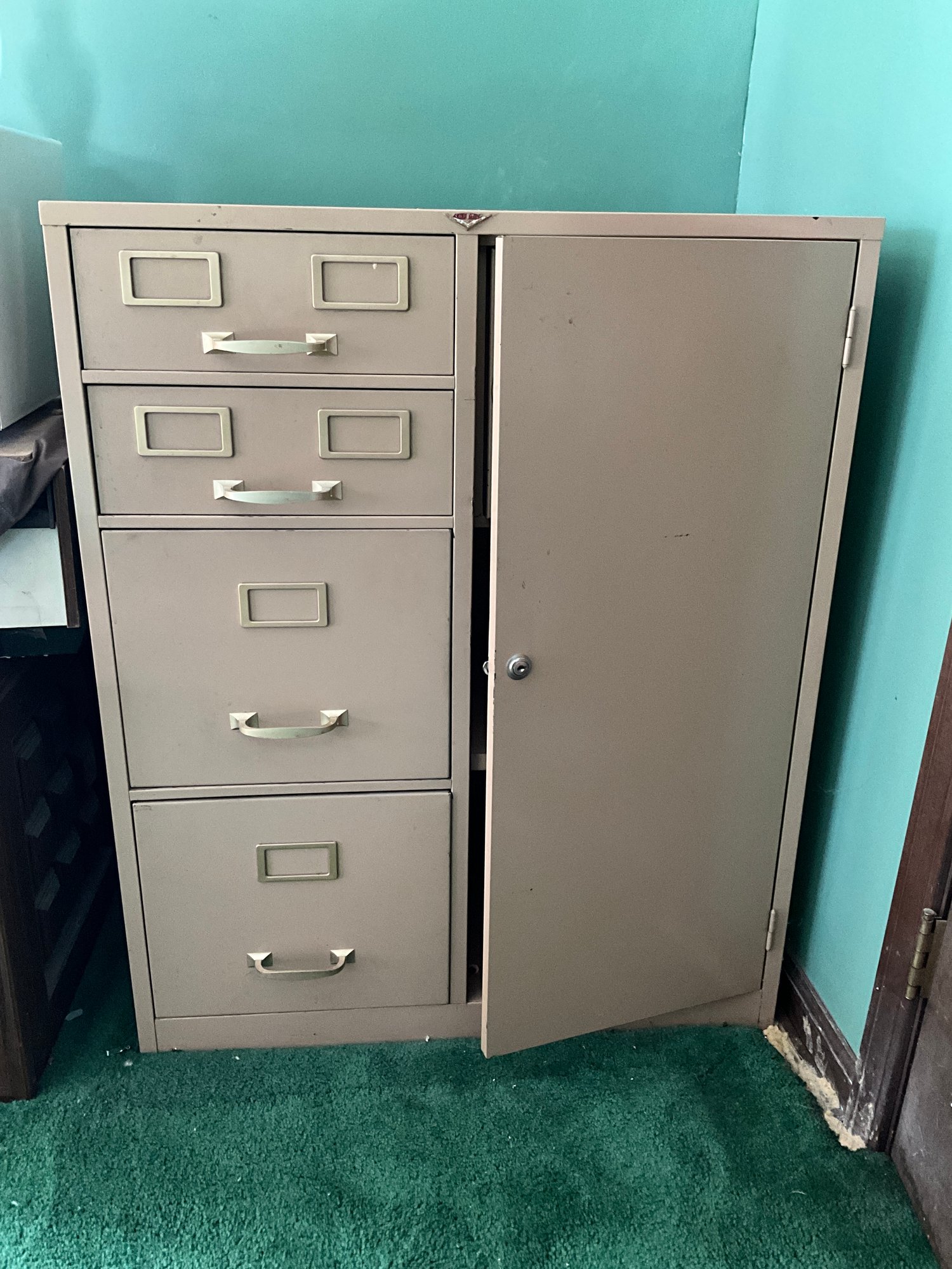 Cole Steel Filing/safe Cabinet #31864 | Auctionninja.com