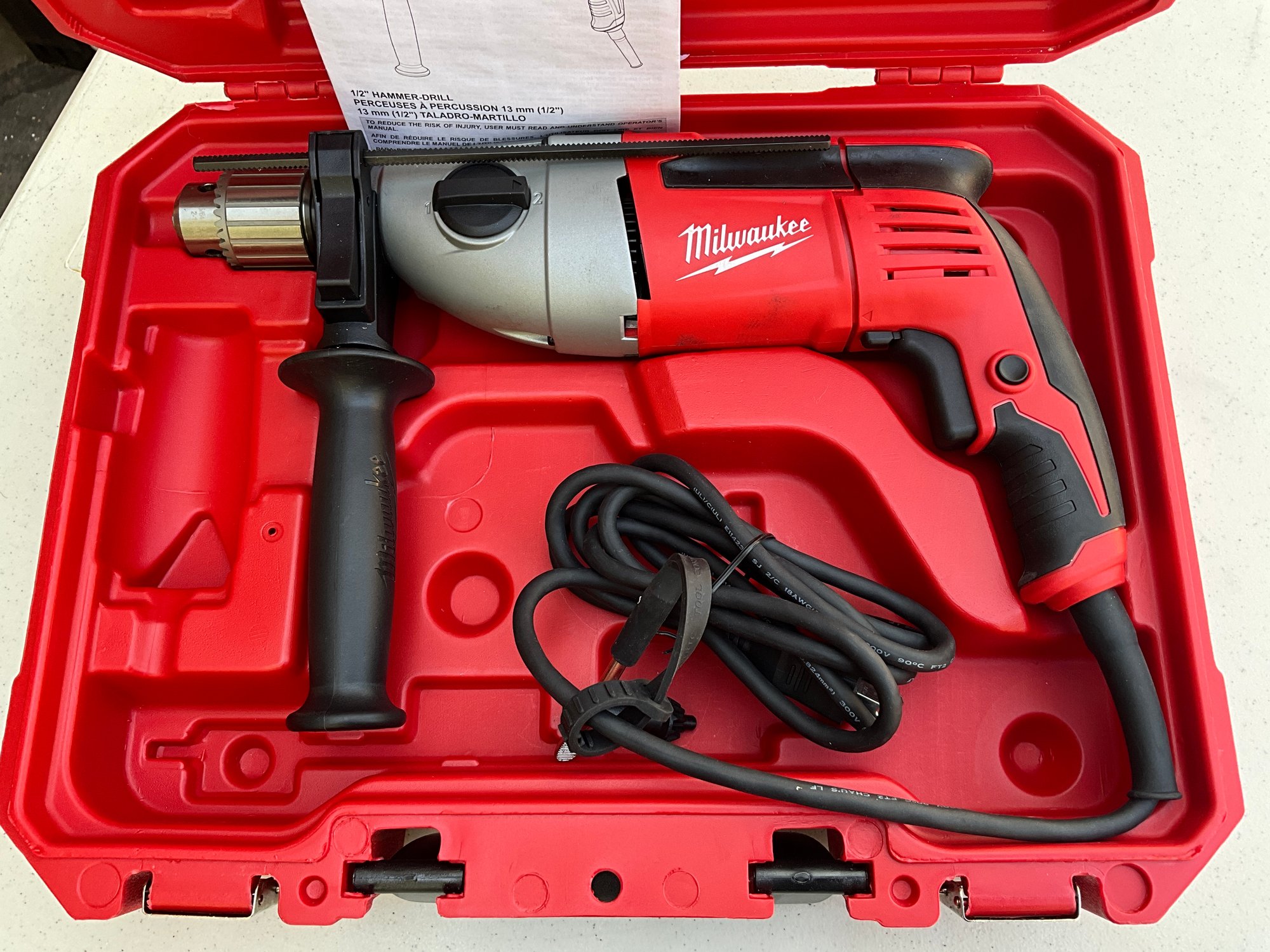 Milwaukee 1/2 Hammer-drill - Model No. 5380-21 #34344 | Auctionninja.com