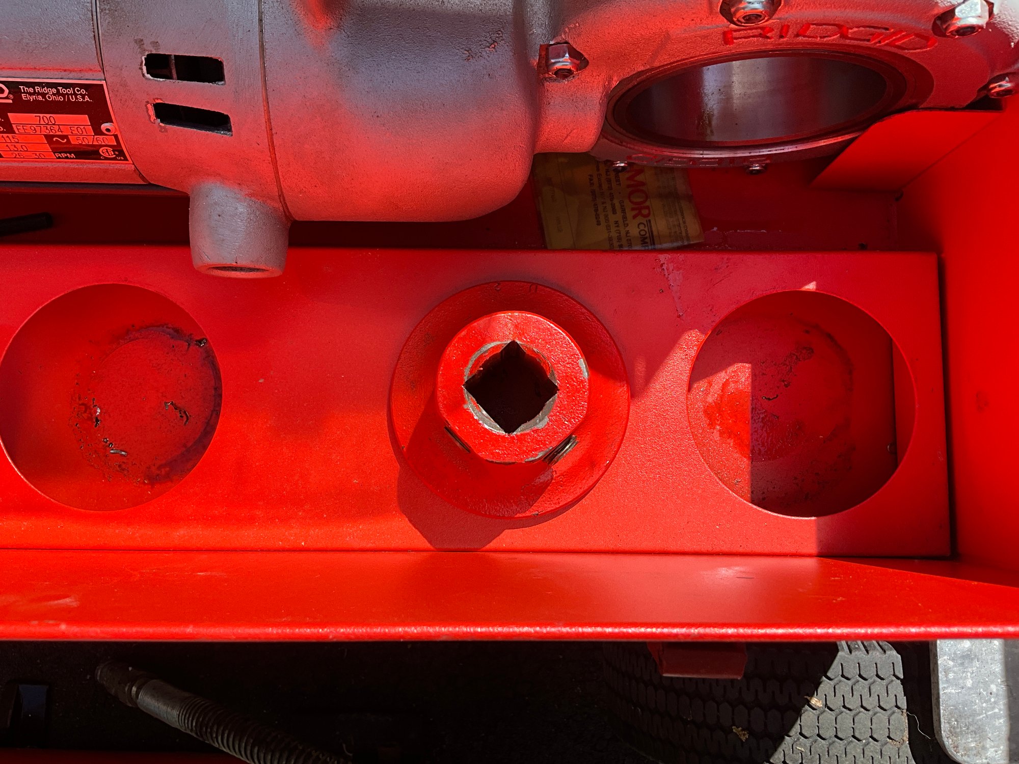 Ridgid Portable Power Drive Pipe Threader - Model No. 700 #34453 ...