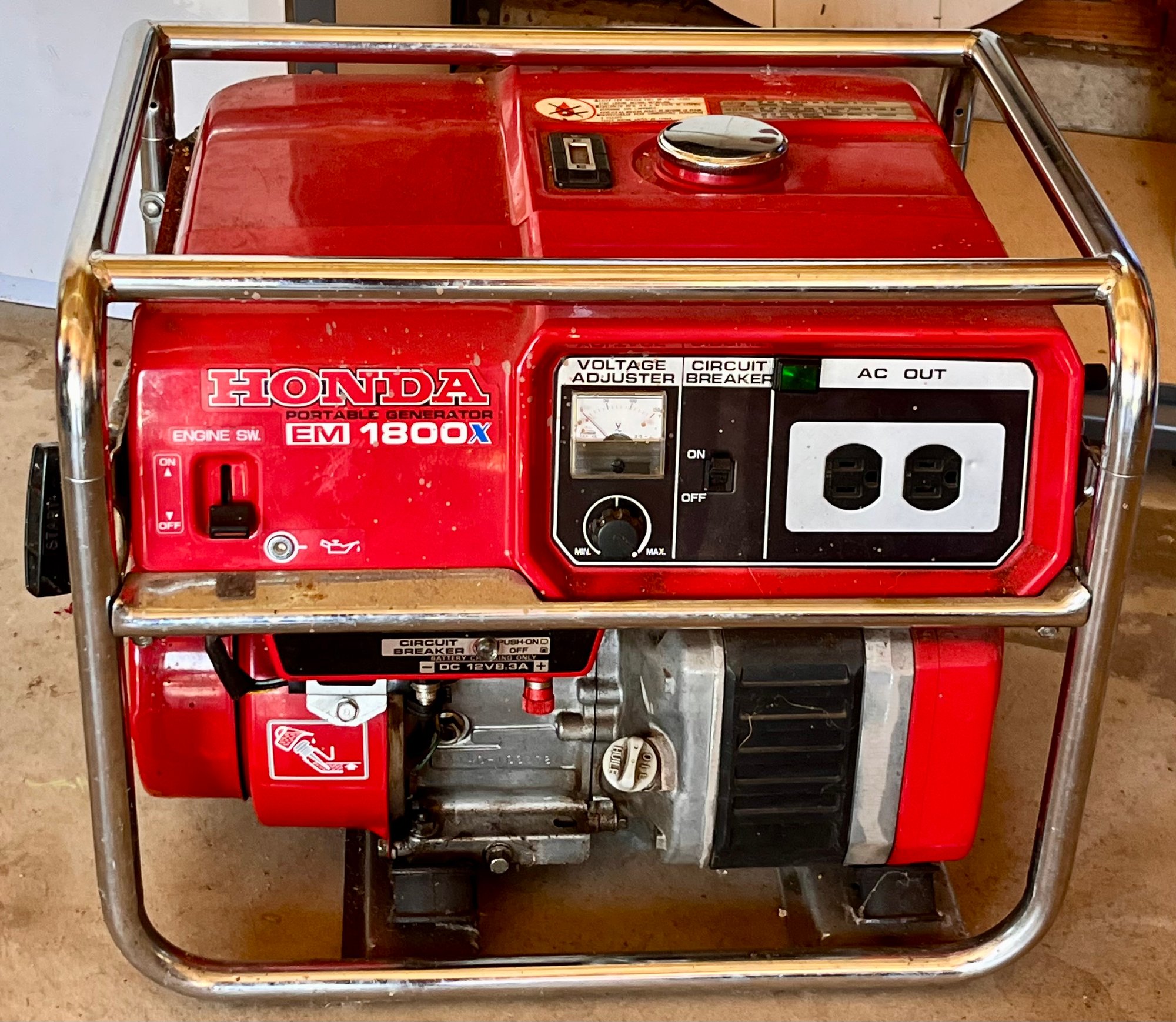 Honda EM 1800x Portable Generator #6256 | Auctionninja.com