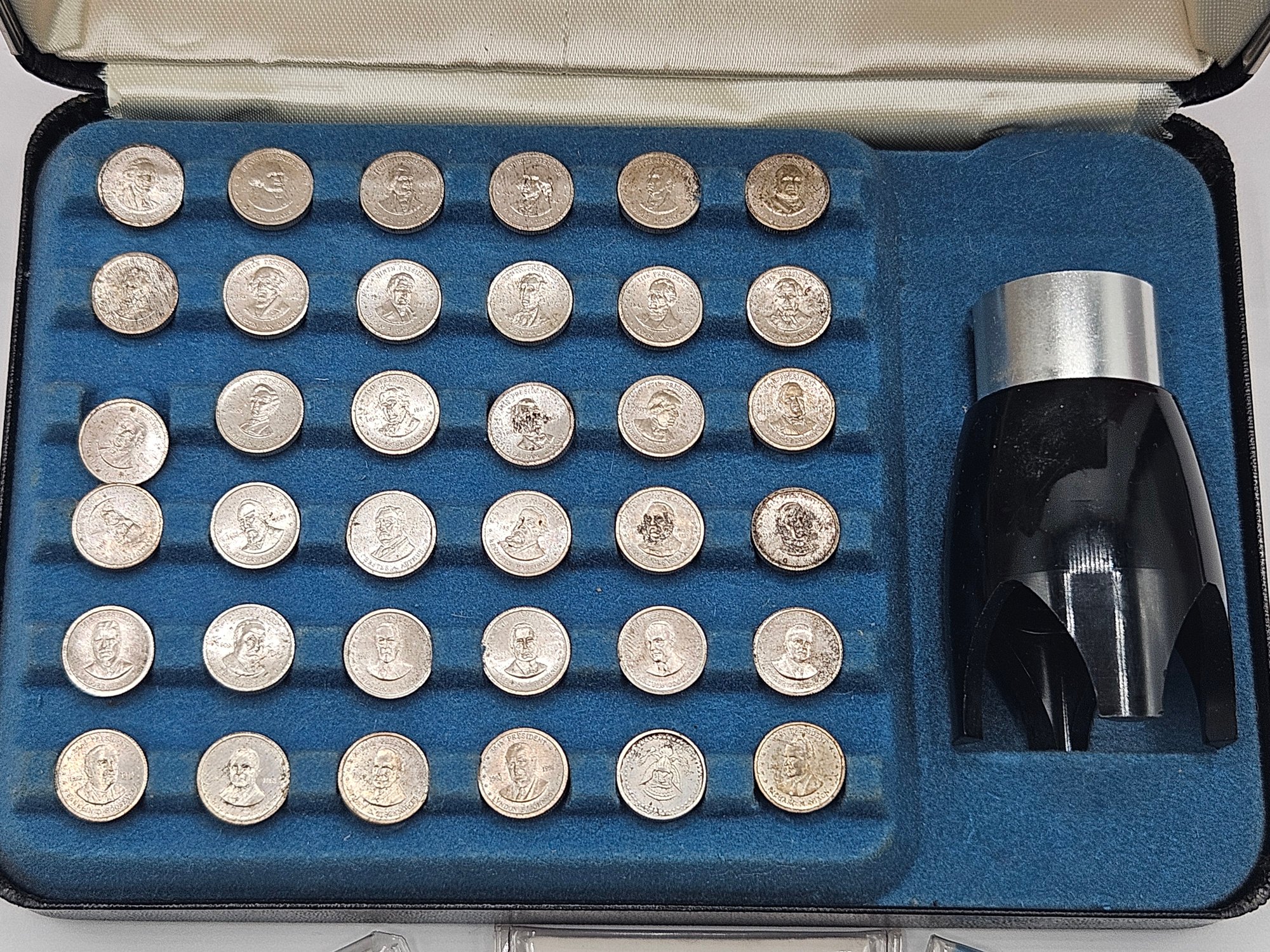 Presidential Mini Coin Set - Sterling Silver - Franklin Mint #2291 ...