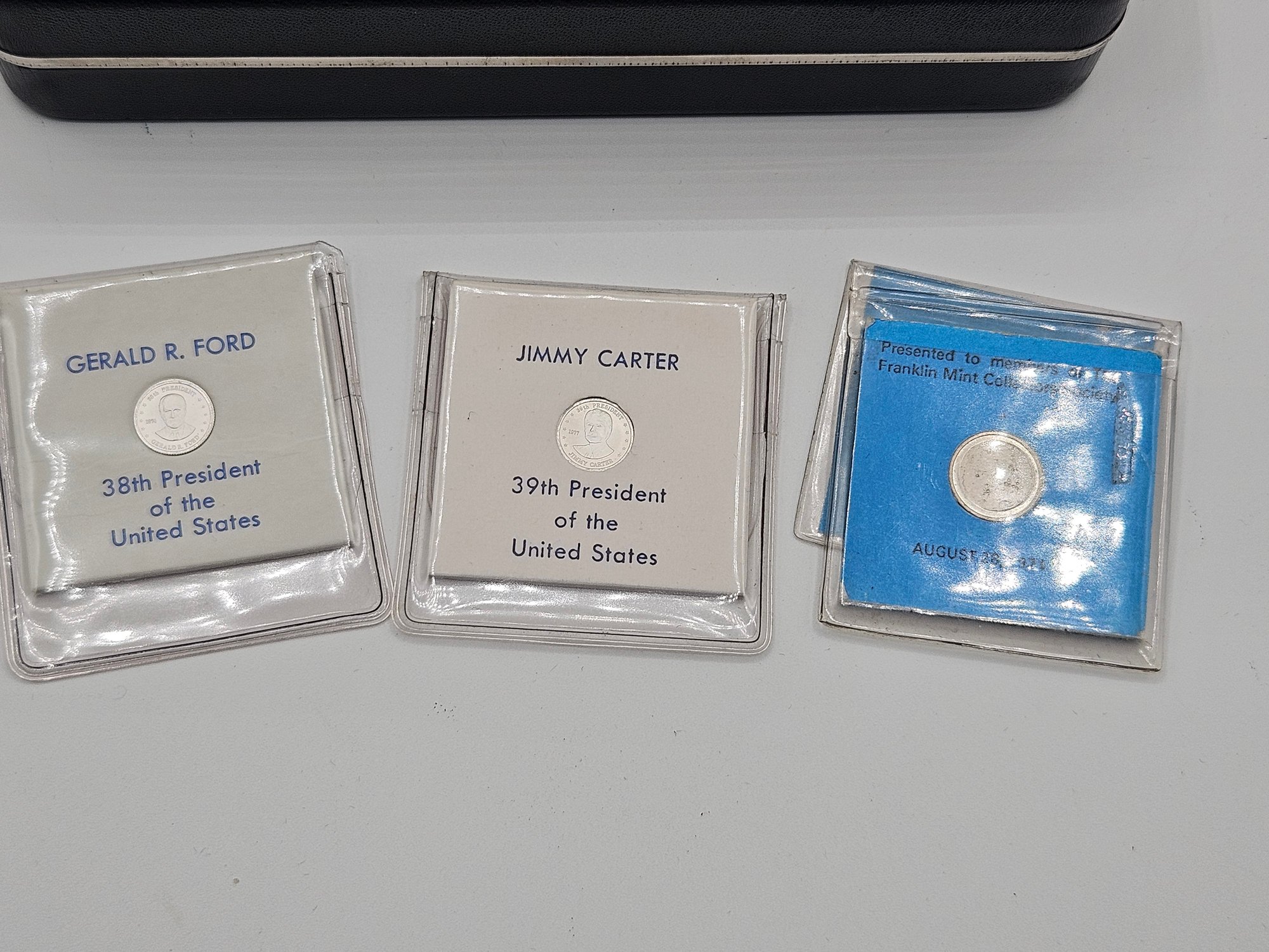 Presidential Mini Coin Set - Sterling Silver - Franklin Mint #2291 ...