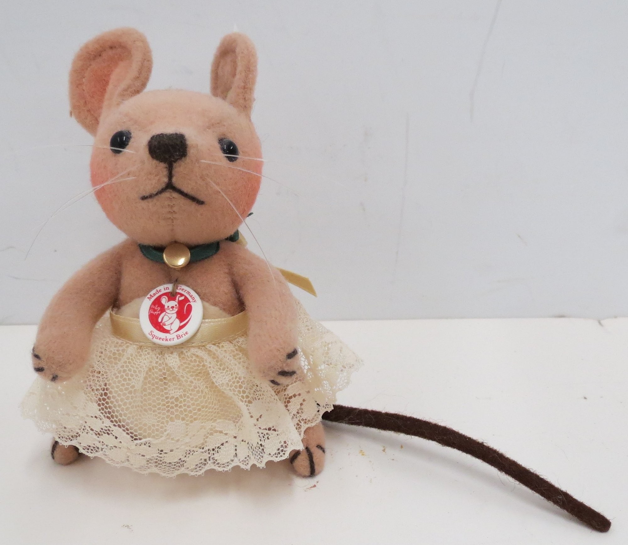 Squeeky BLEU & BRIE 3.5" MICE By Steiff - The Toy Shoppe EXCLUSIVE ...