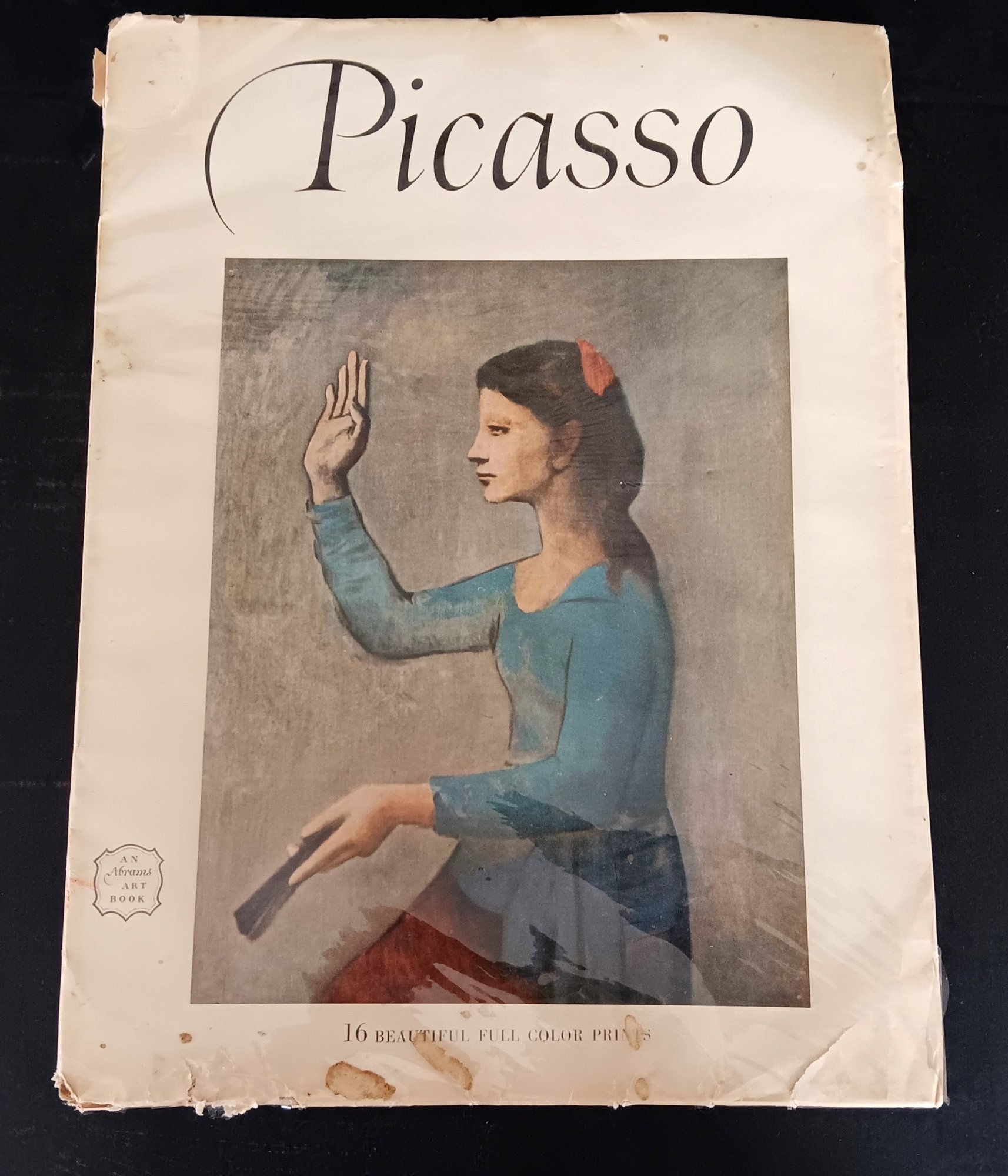 Vintage 1954 Pablo Picasso Art Book: 15 Blue And Rose Periods LIEBERMAN ...