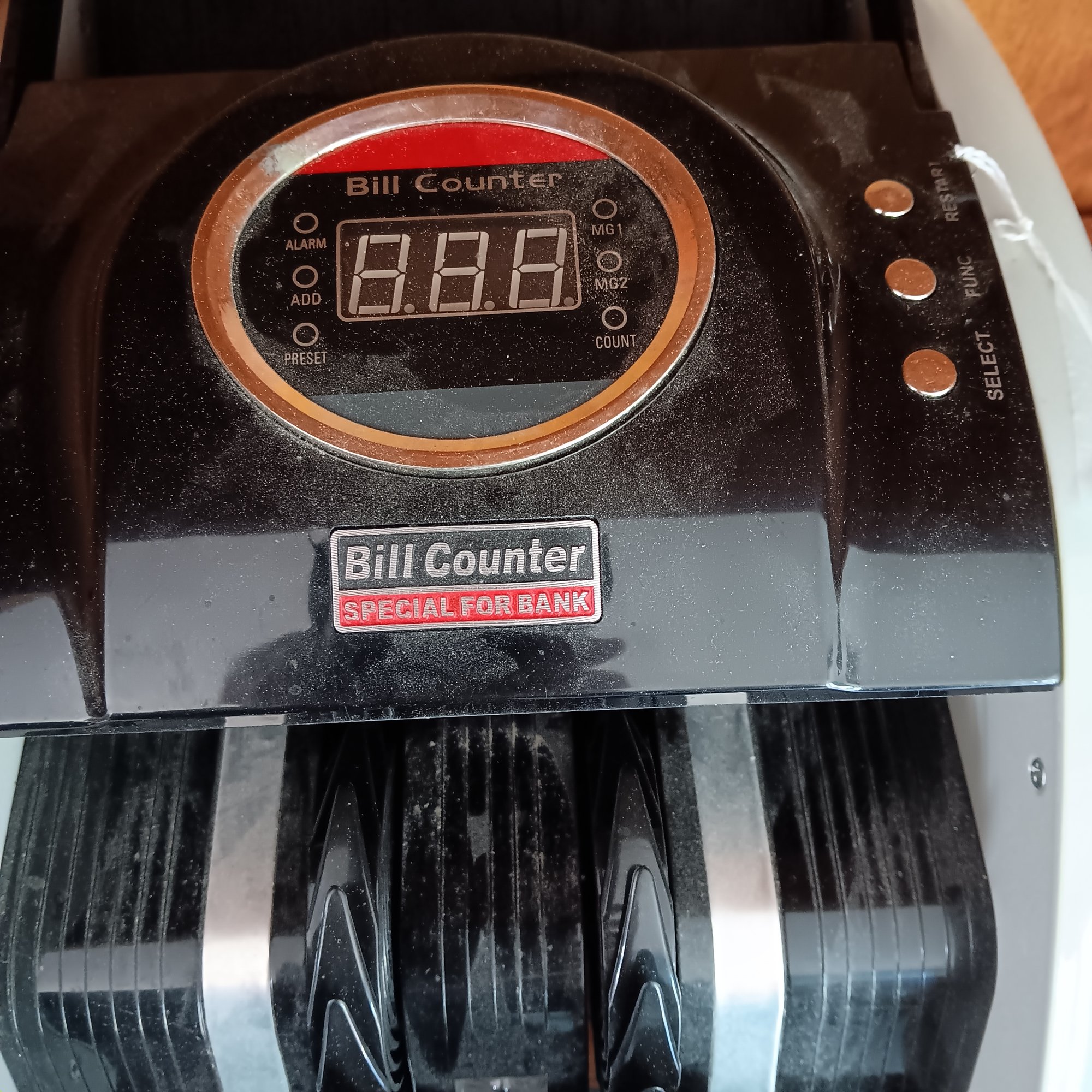 Money Counting Machine, Paper Bills, Model 2828, Works #4759 ...