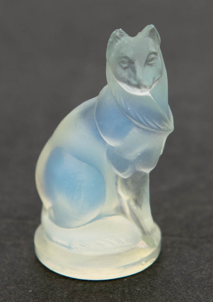 Sabino Art Glass Cat Figurine #1629 | Auctionninja.com