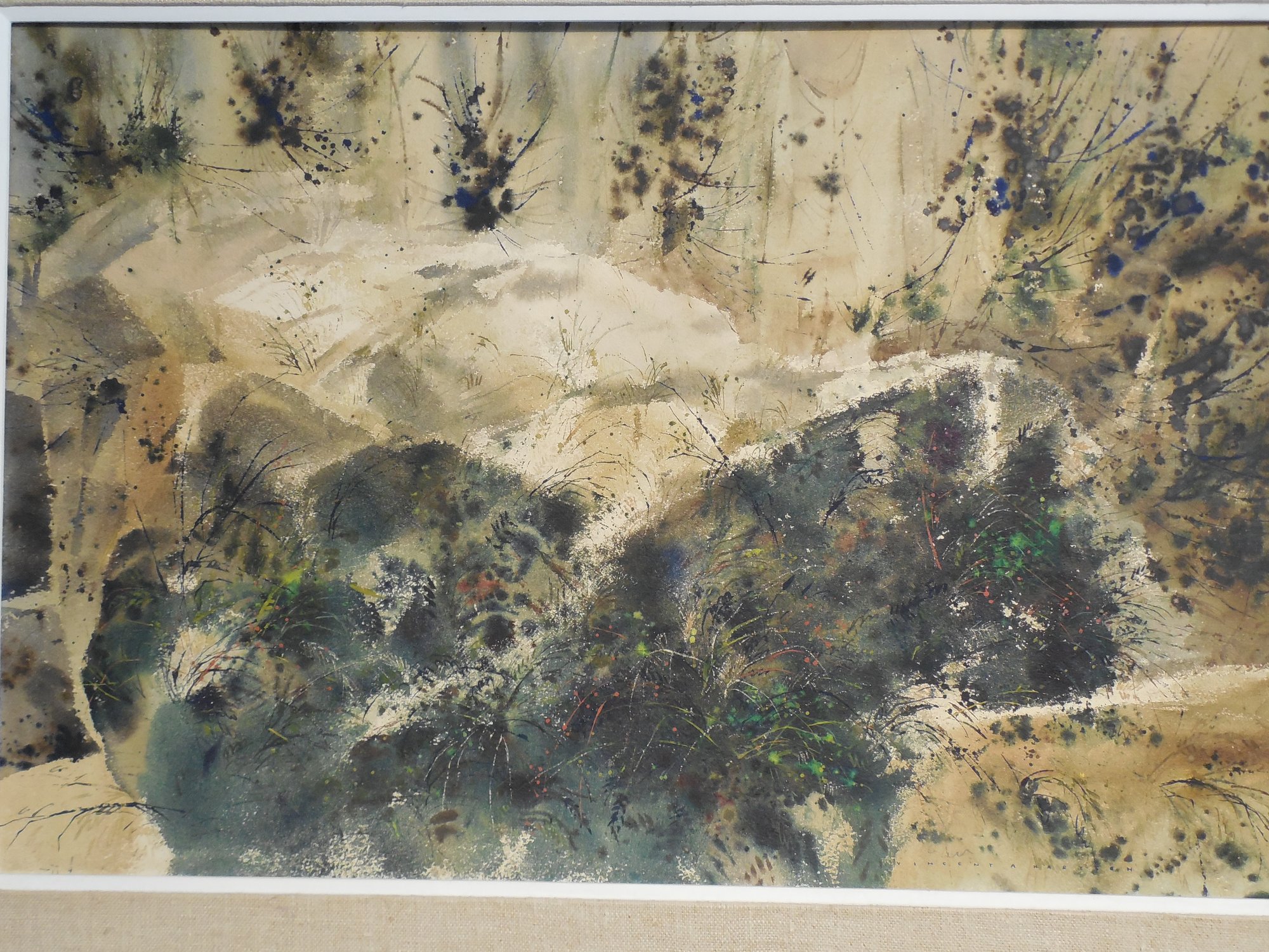 Vincent Andrew Hartgen (1914 - 2003) "Edge Of Winter" Orrno, Maine ...