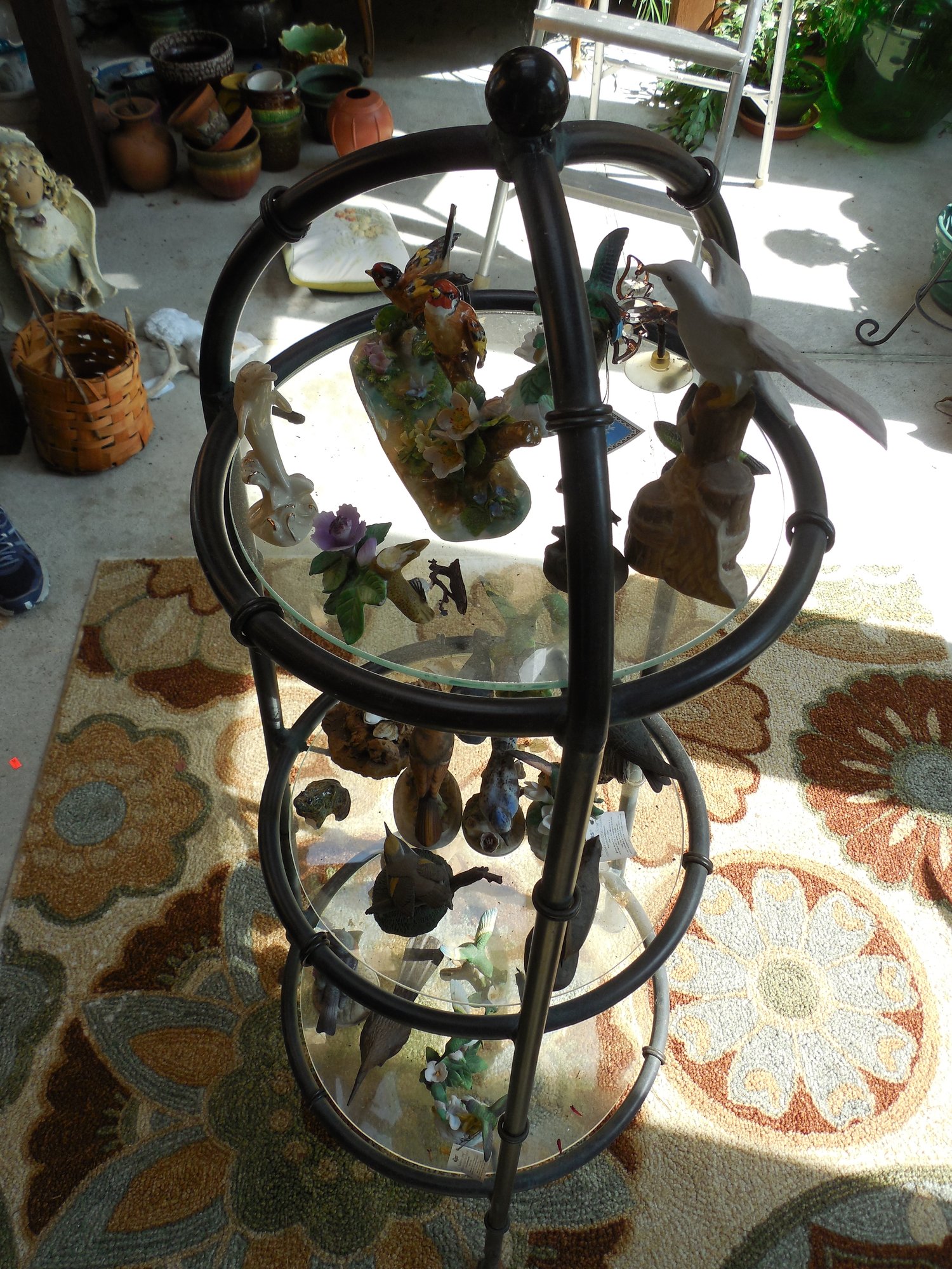 Large Assortment Of Ceramic And Composite Bird Figurines (and One ...