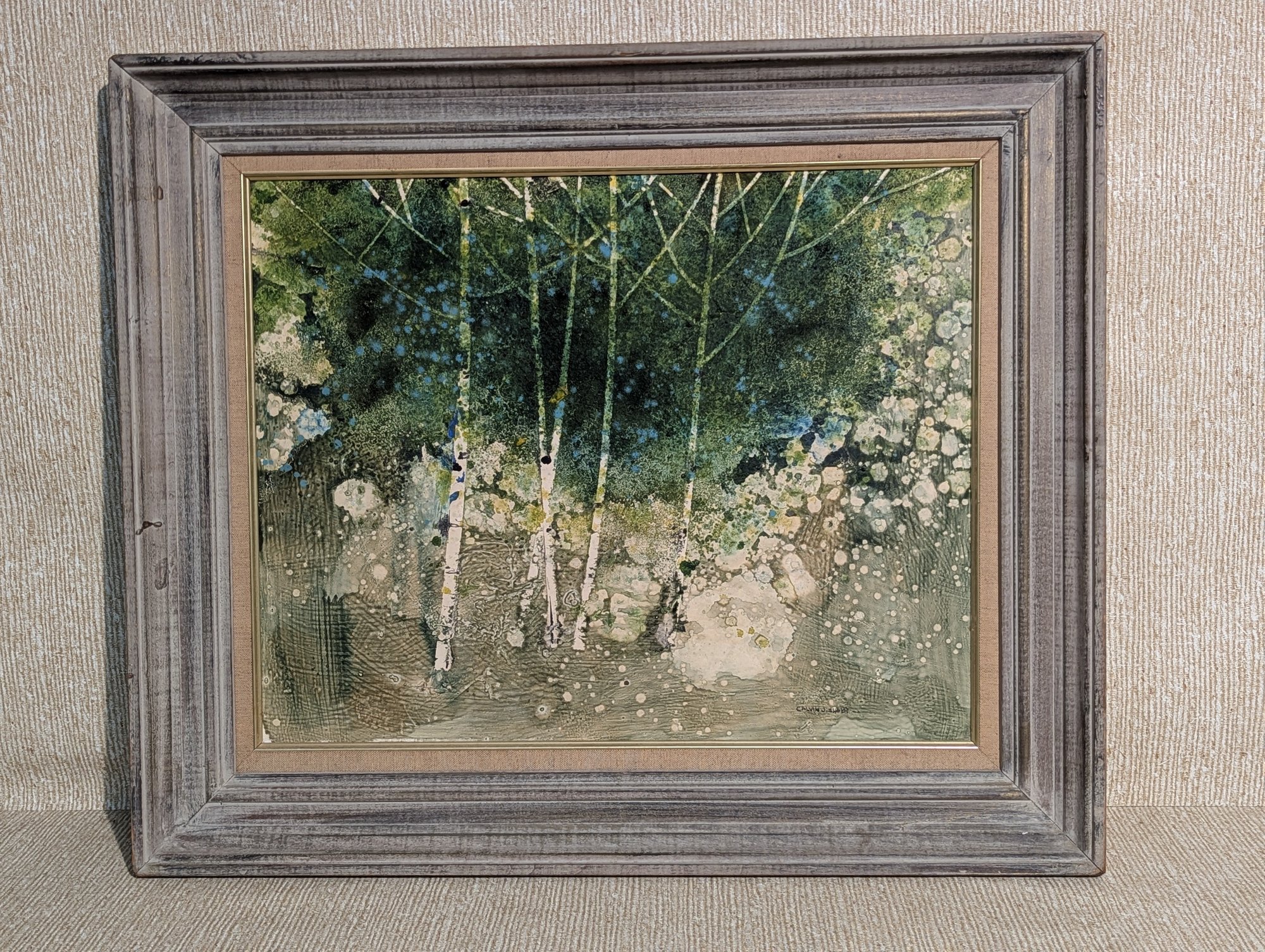 Calvin Jacob Libby (1931 - 1998) Original Mid Century Modernist ...