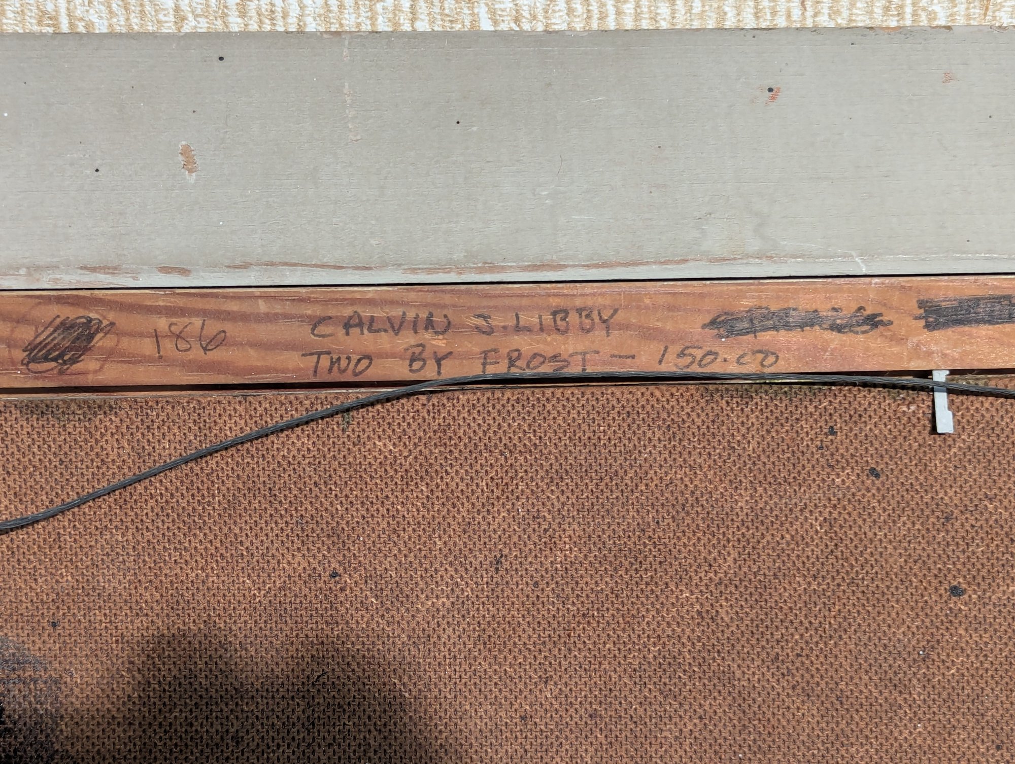 Calvin Jacob Libby (1931 - 1998) Original Mid Century Modernist ...