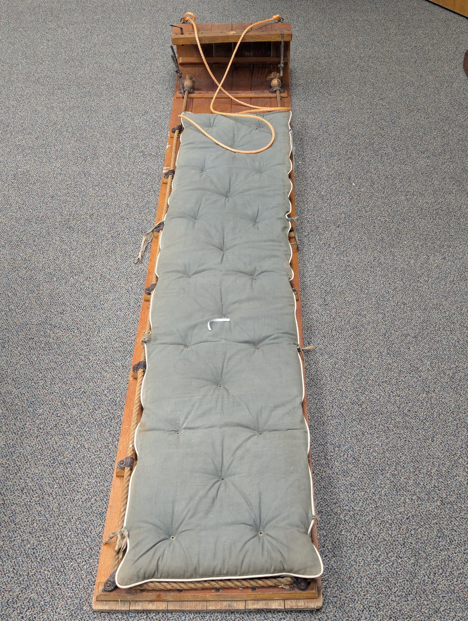 Large 8 Foot Long Toboggan Possibly Manufactured By W F Tubbs Of Norway ...