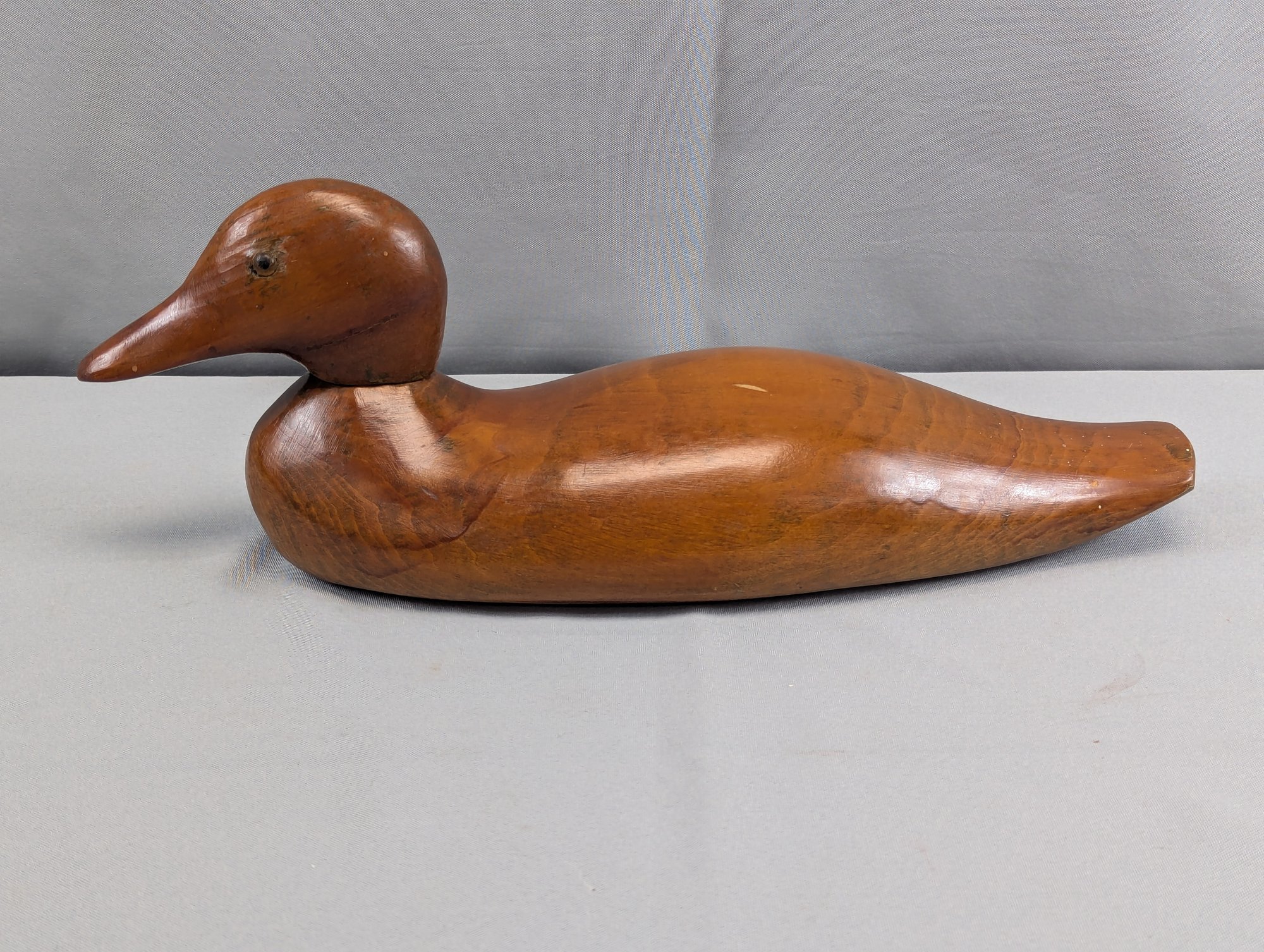 Carved Wooden Decoy / Duck Signed Victor #8179 | Auctionninja.com