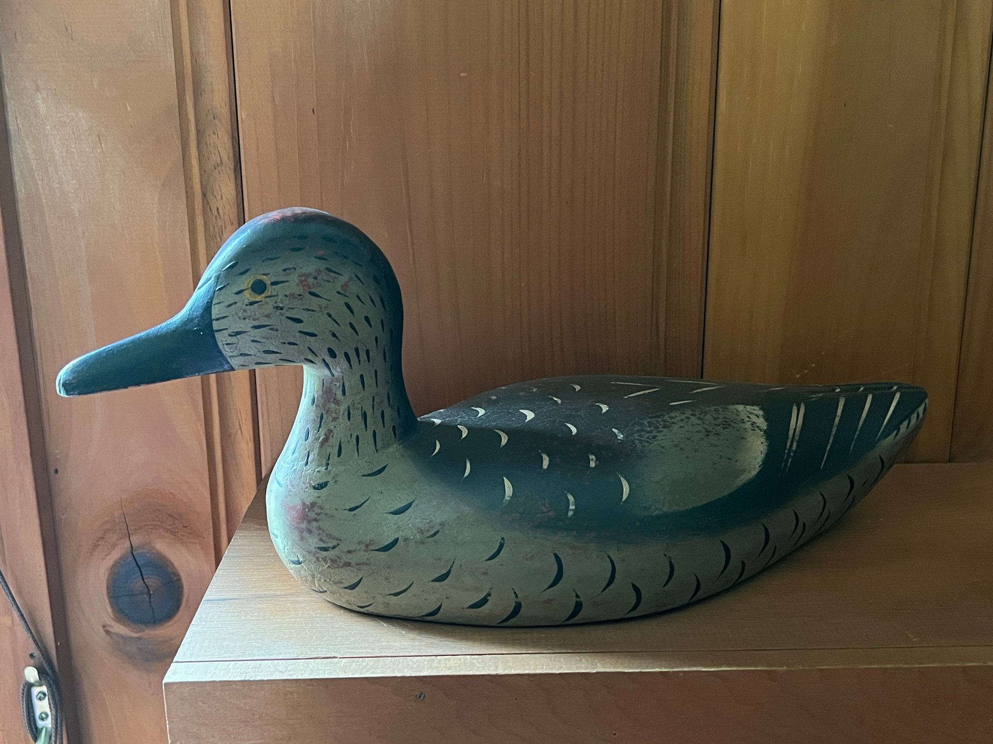 Carved Duck Decoy - Unsigned #111166 | Auctionninja.com