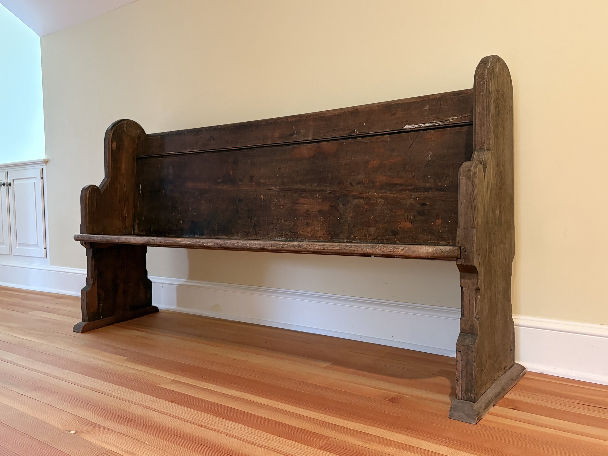 Wooden Church Pew From England Circa 1910 #151275 | Auctionninja.com