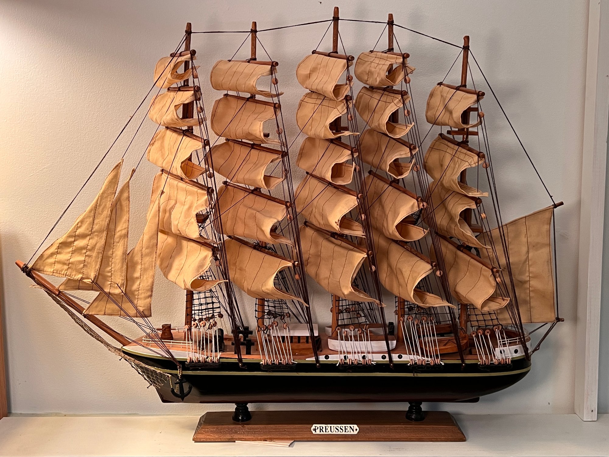 Ship Model Of The Preussen #112026 | Auctionninja.com