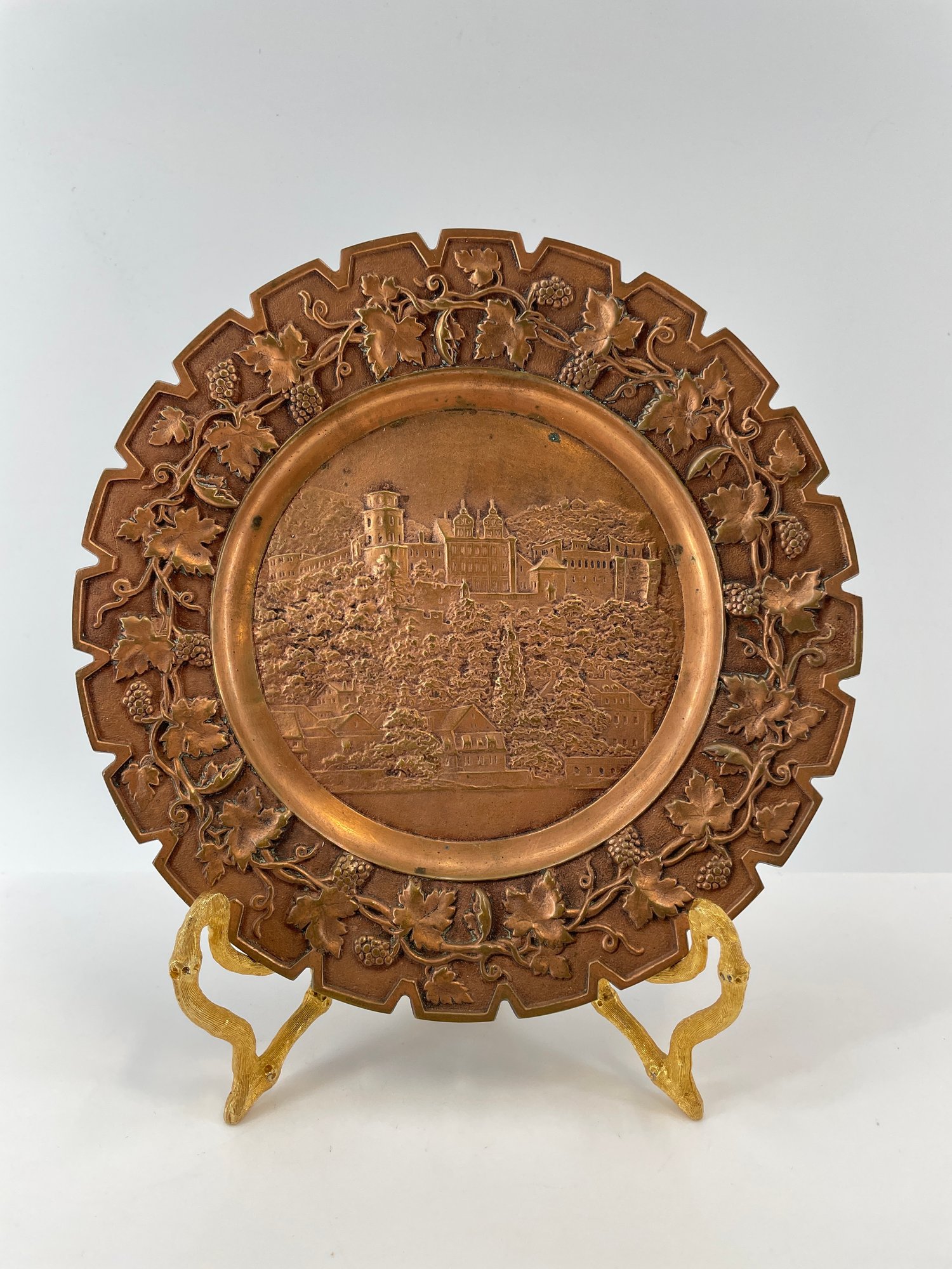 Vintage Copper Plaque #154387 | Auctionninja.com