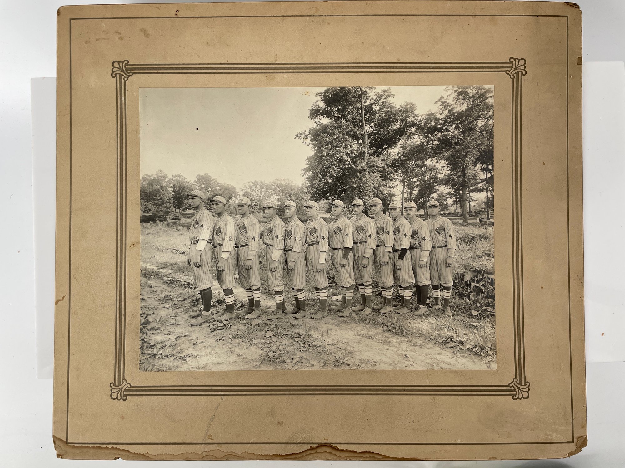 Antique Knights Of Columbus Baseball Team Photo #150462 | Auctionninja.com