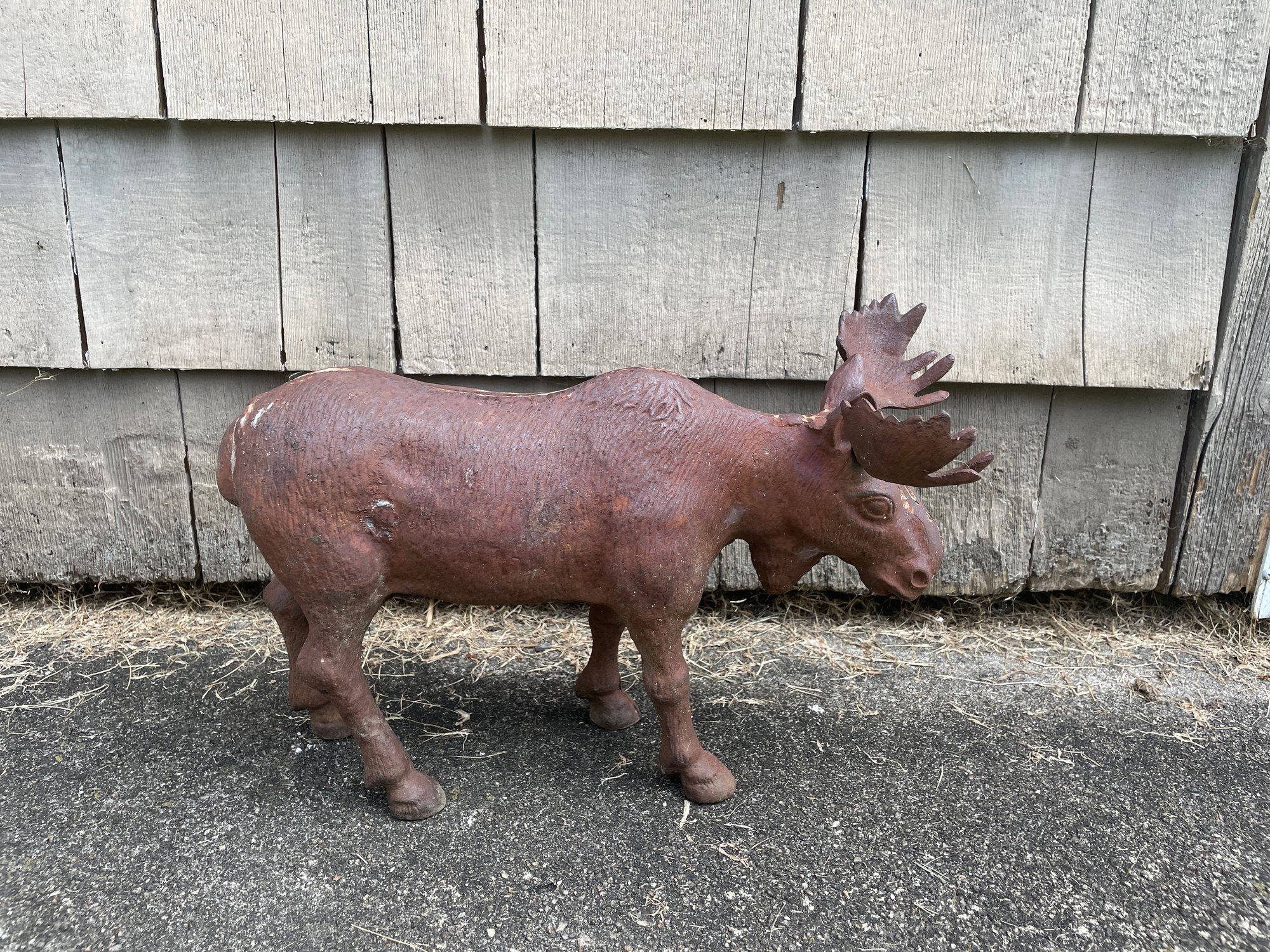 Cast Iron Moose Door Stop #110998 | Auctionninja.com