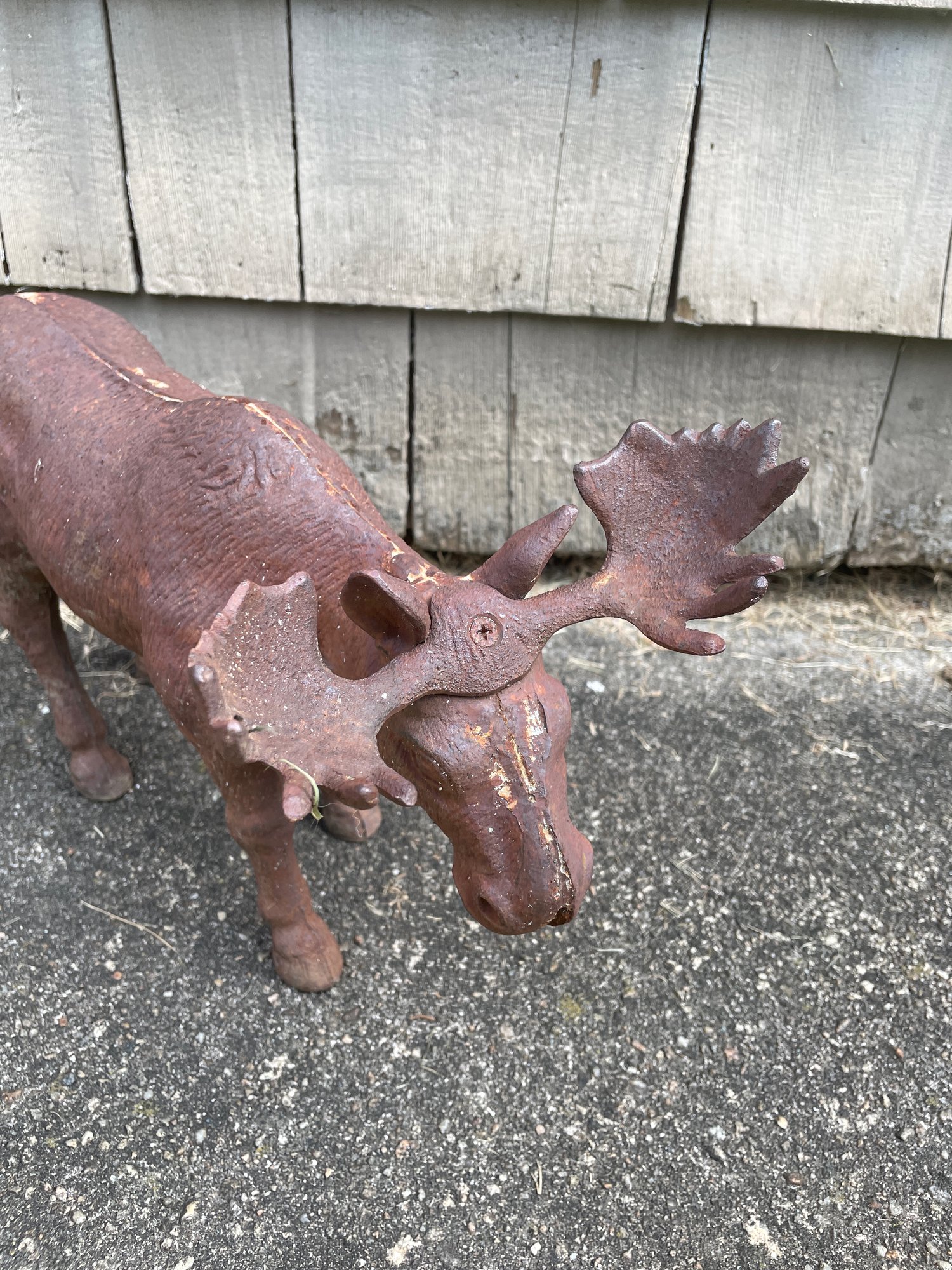 Cast Iron Moose Door Stop #110998 | Auctionninja.com