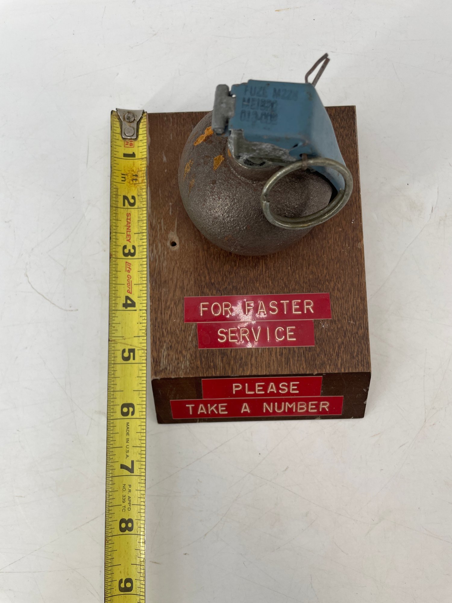 Gag Dummy Grenade #142532 | Auctionninja.com