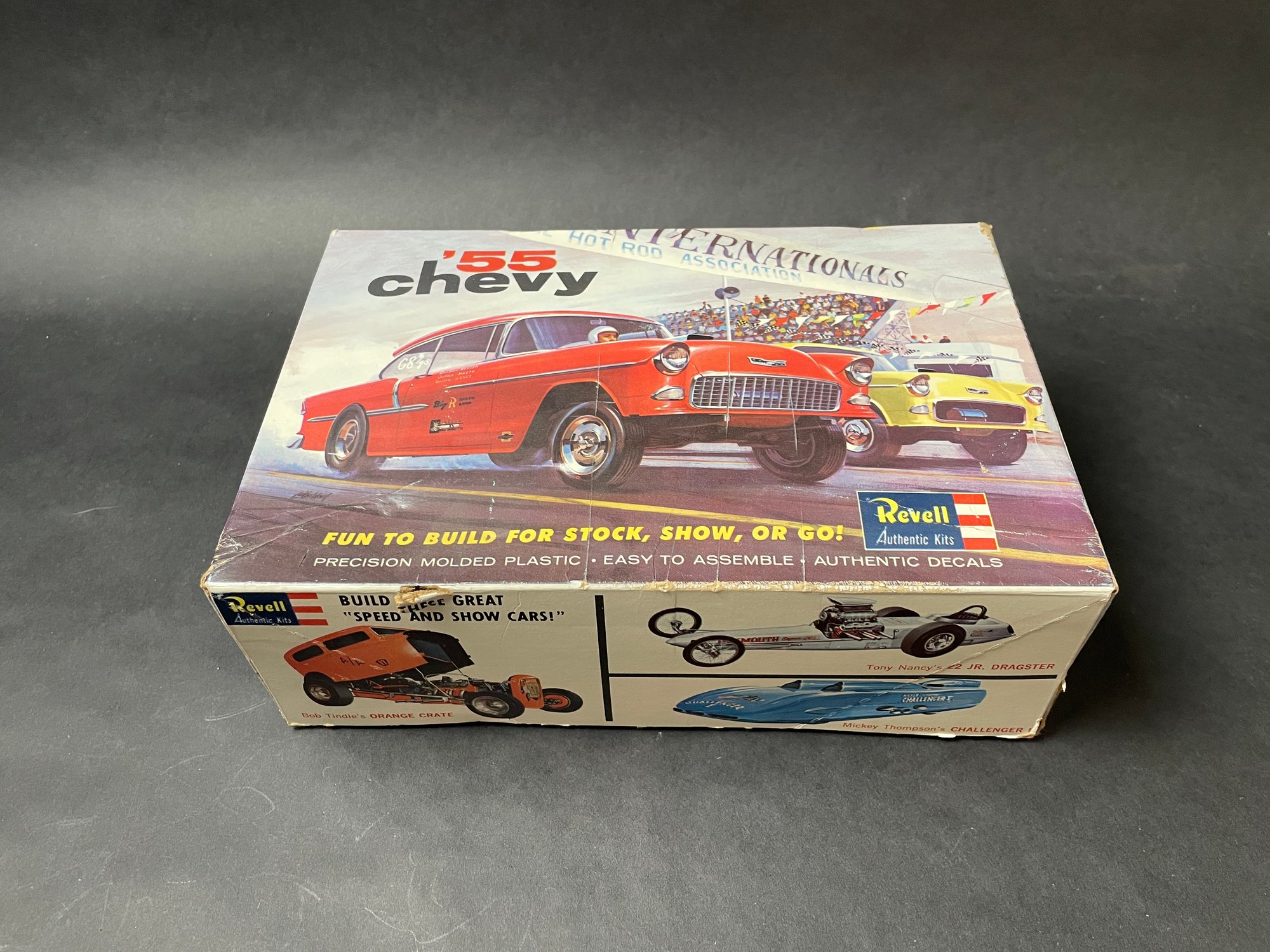 Vintage Revell 55 Chevy Model Kit #125247 | Auctionninja.com