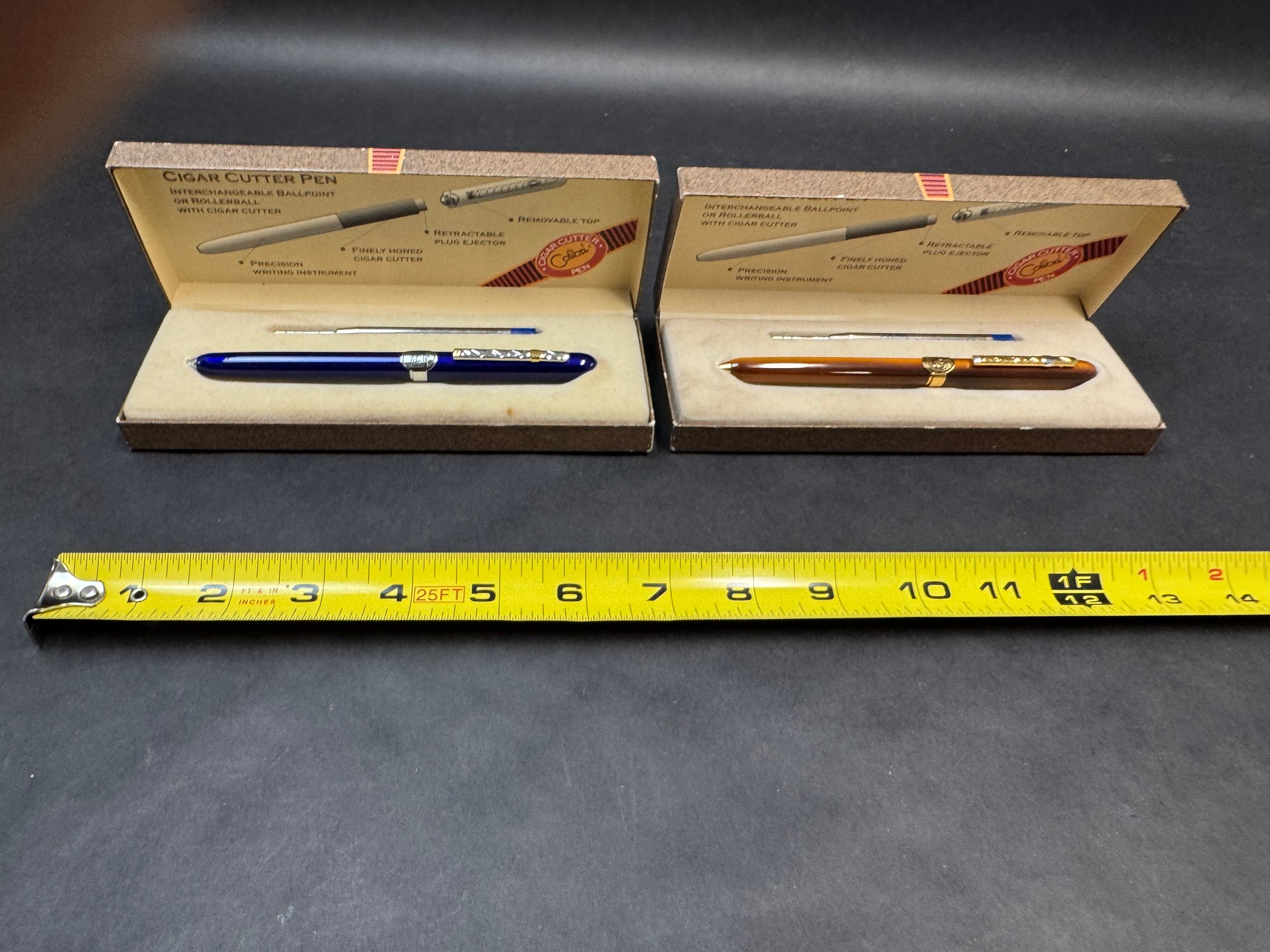 Pair Of Vintage New Old Stock Cigar Cutter Pens In Original Boxes ...
