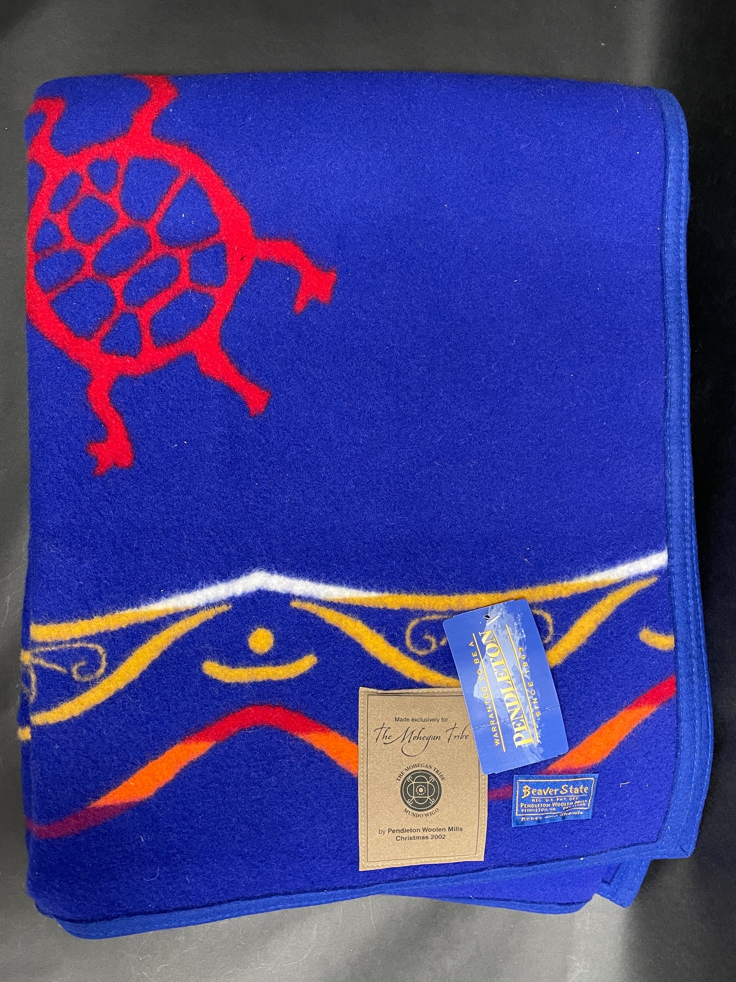 Pendleton Mohegan Tribe Robe Beaver State Blanket 64x80 NWT #113032 ...