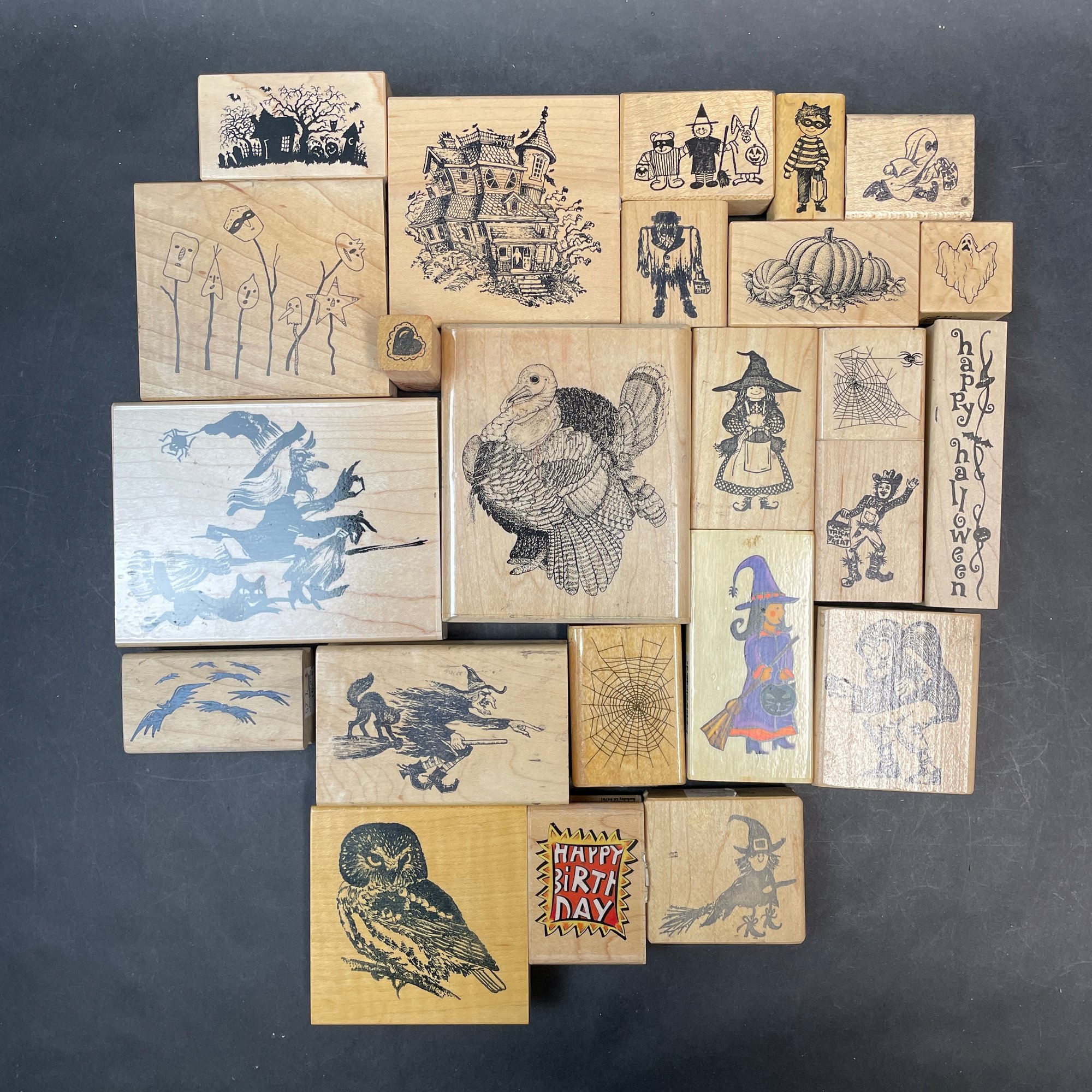 Group Of Nice Quality Rubber Stamps - Holiday (29) #125449 ...