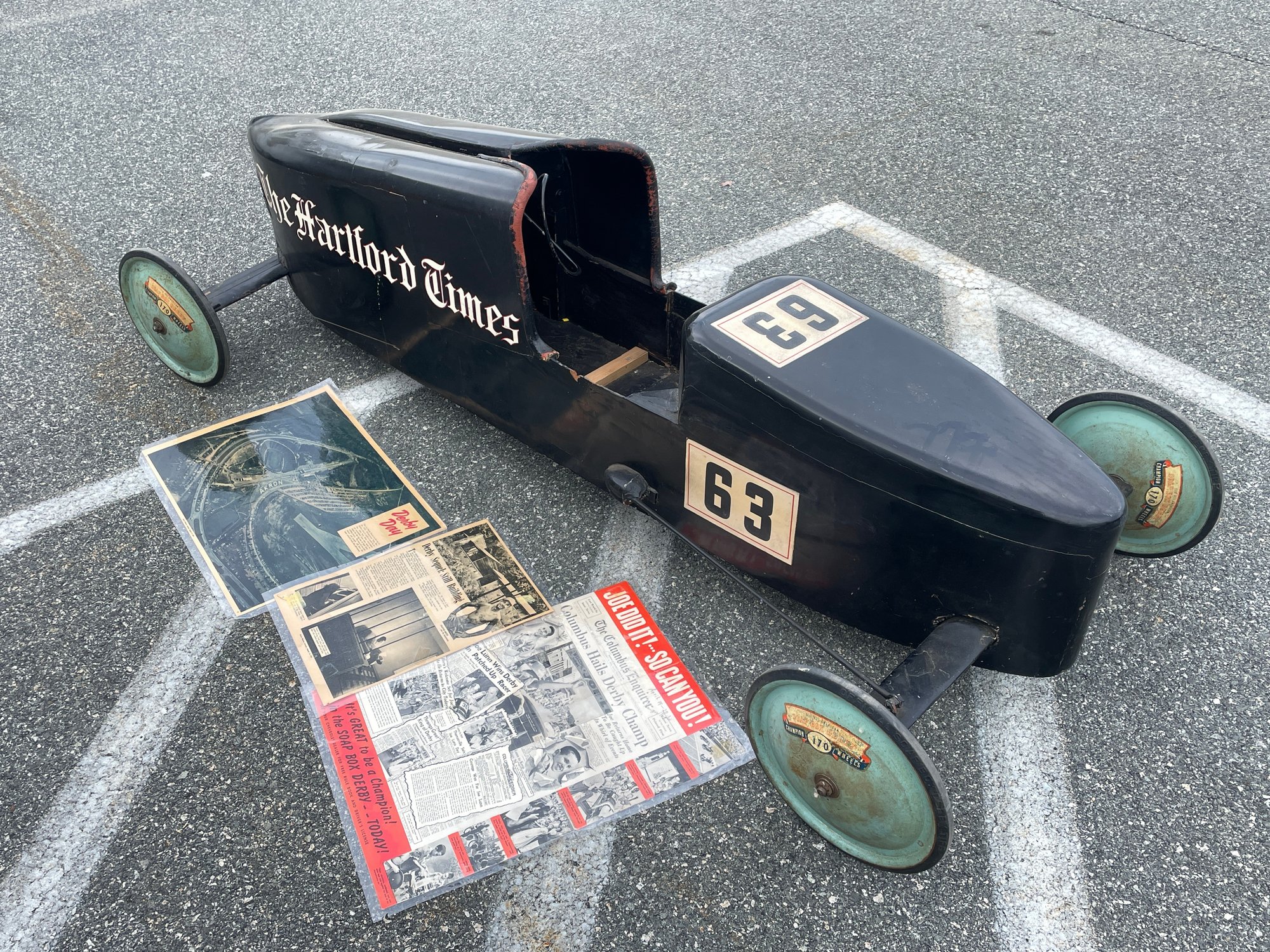 1960s Soapbox Derby Car Built By Anthony Pusateri Norwich CT #134943 ...