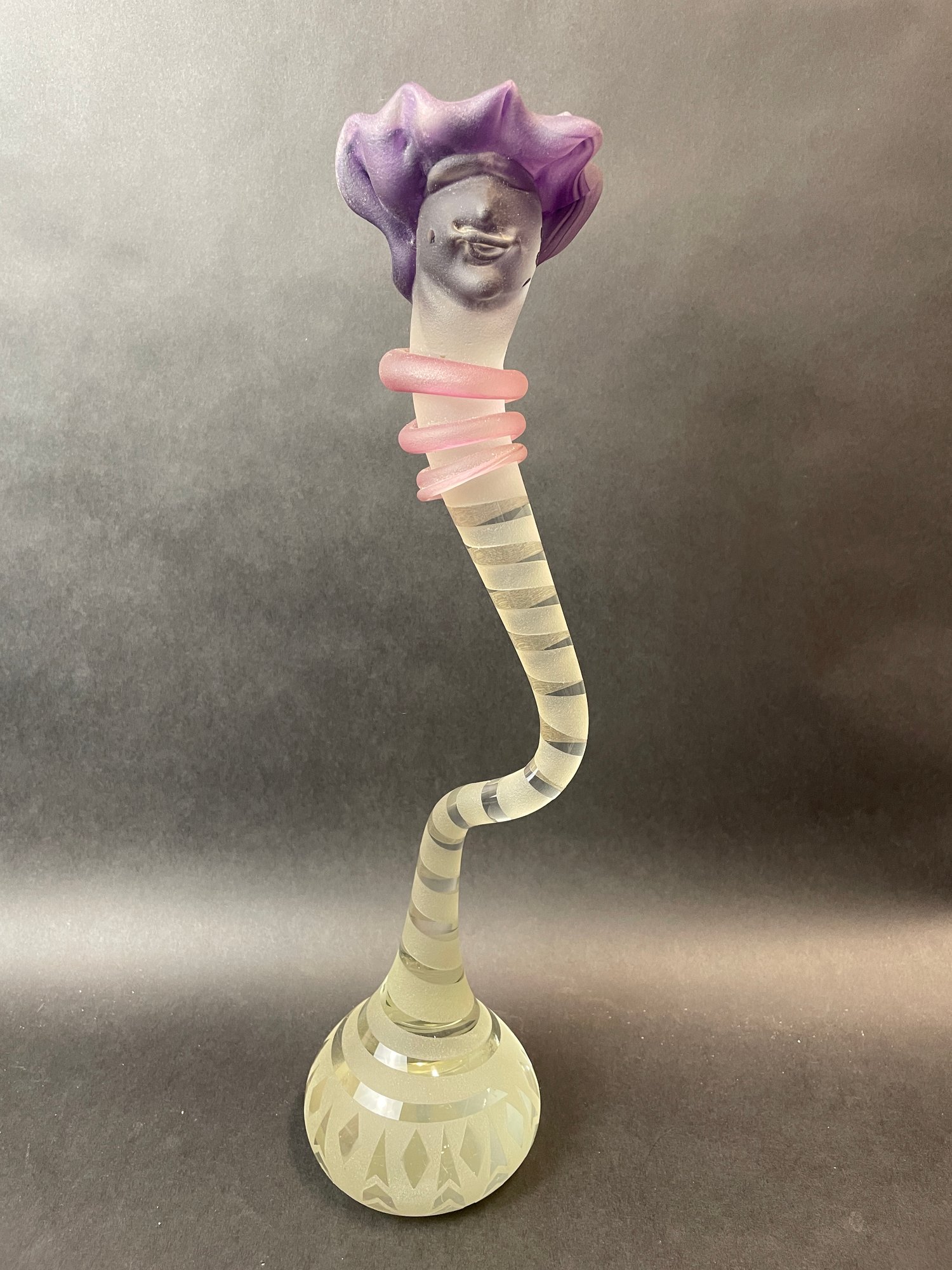 Stephen Fellerman Clair Raabe 1999 Art Glass Sculpture #112815 ...