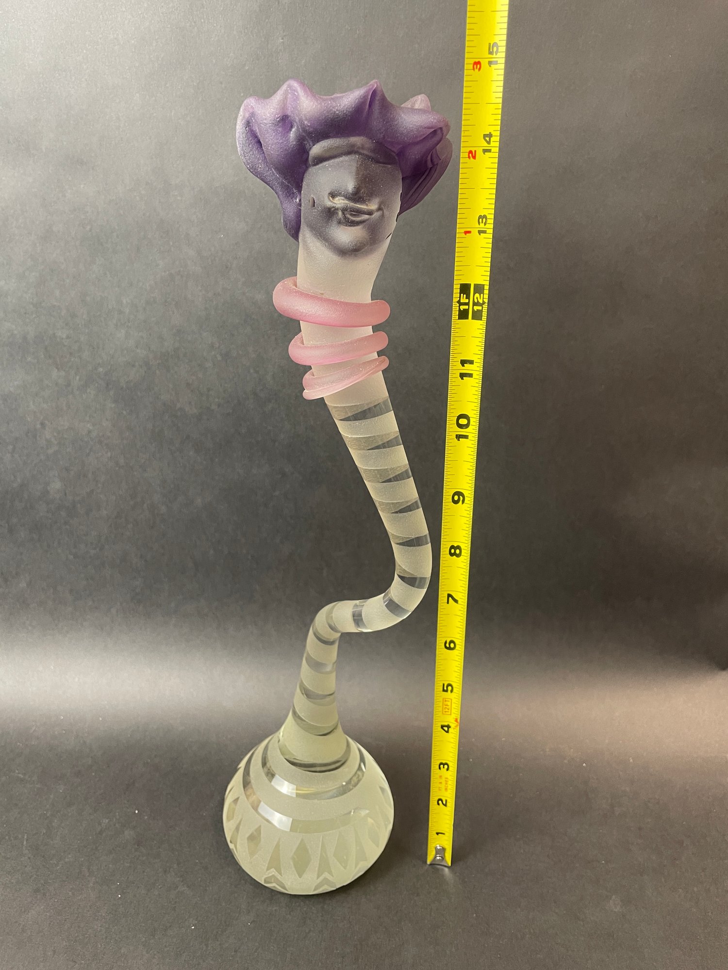 Stephen Fellerman Clair Raabe 1999 Art Glass Sculpture #112815 ...