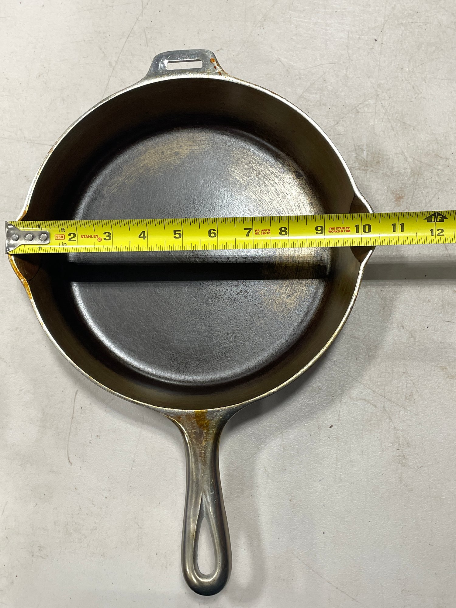 Antique Nickel Plated Griswold No. 7 2507 B Pan & Lid 1097 #136710 | Auctionninja.com