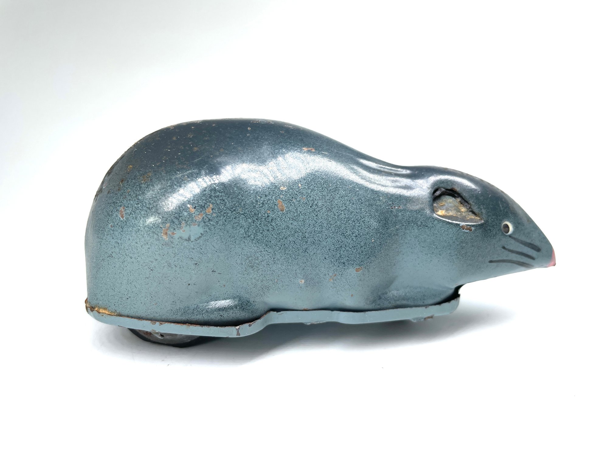 Antique Tin Wind Up Mouse Toy With Key #143285 | Auctionninja.com