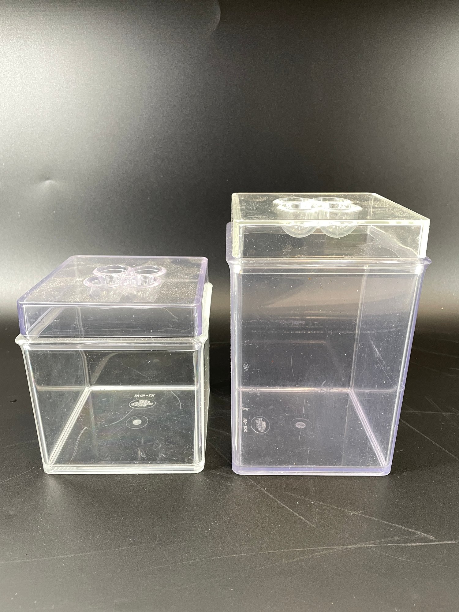 Vintage Dansk Lucite Canisters #151542 | Auctionninja.com