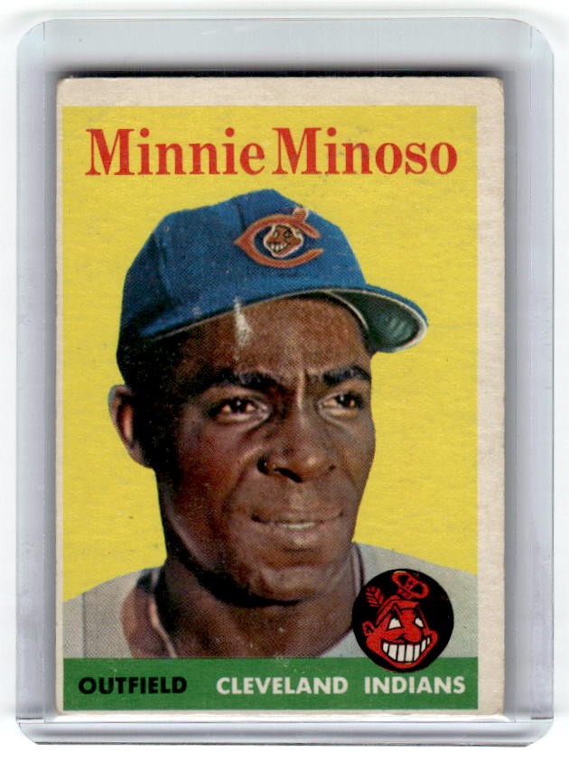 1958 Topps Minnie Minoso #162485 | Auctionninja.com
