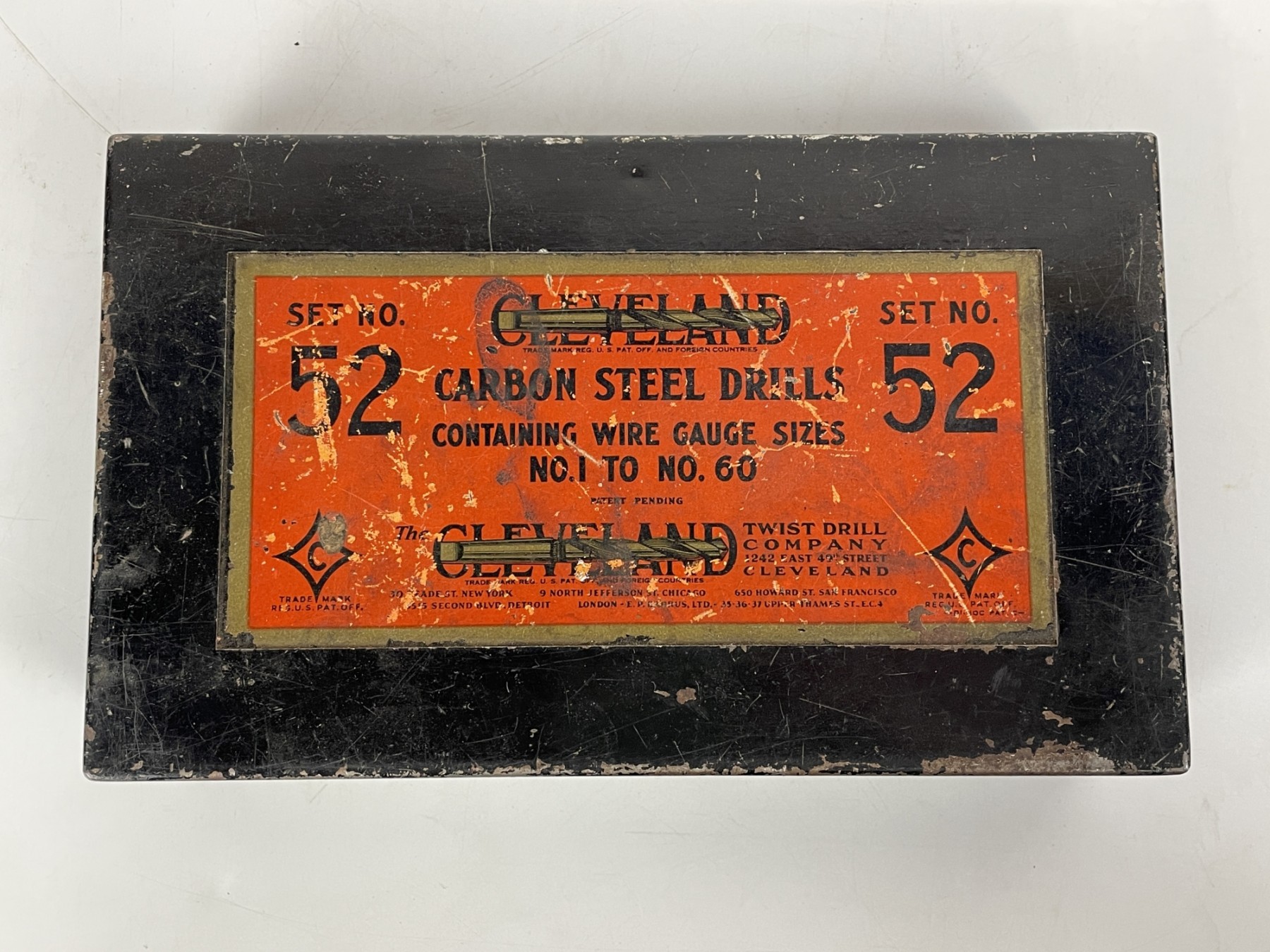 The Cleveland Twist Drill Company Drill Bits - Near Complete Set ...