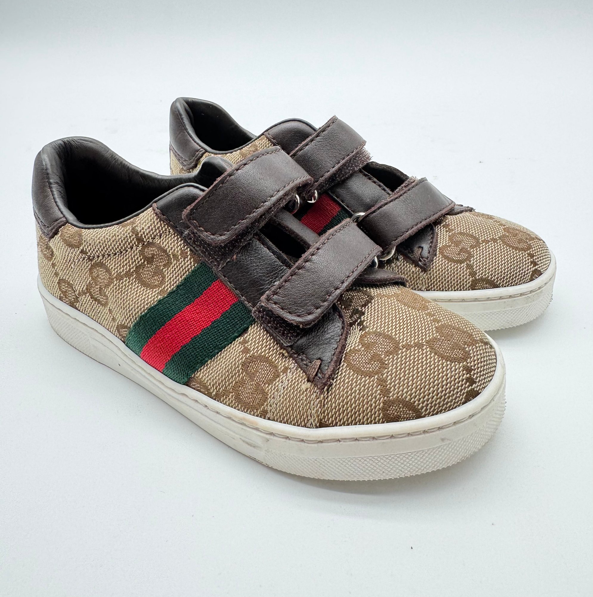 Gucci Children's Shoes In Canvas With Velcro #1060 | Auctionninja.com