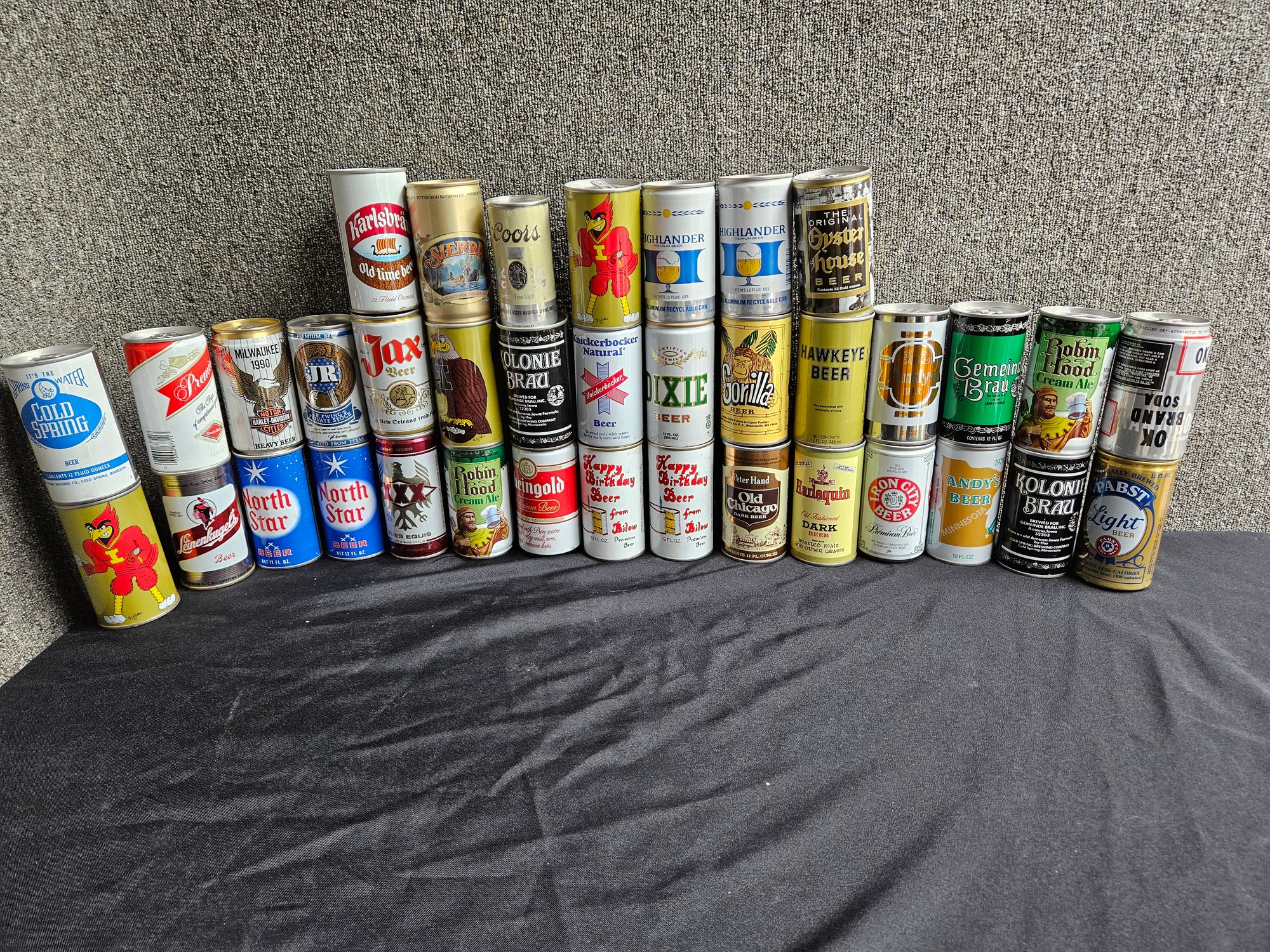 A42 - Beer Can Lot - Steel And Aluminum Cans - LOCAL PICKUP ONLY #10154 ...
