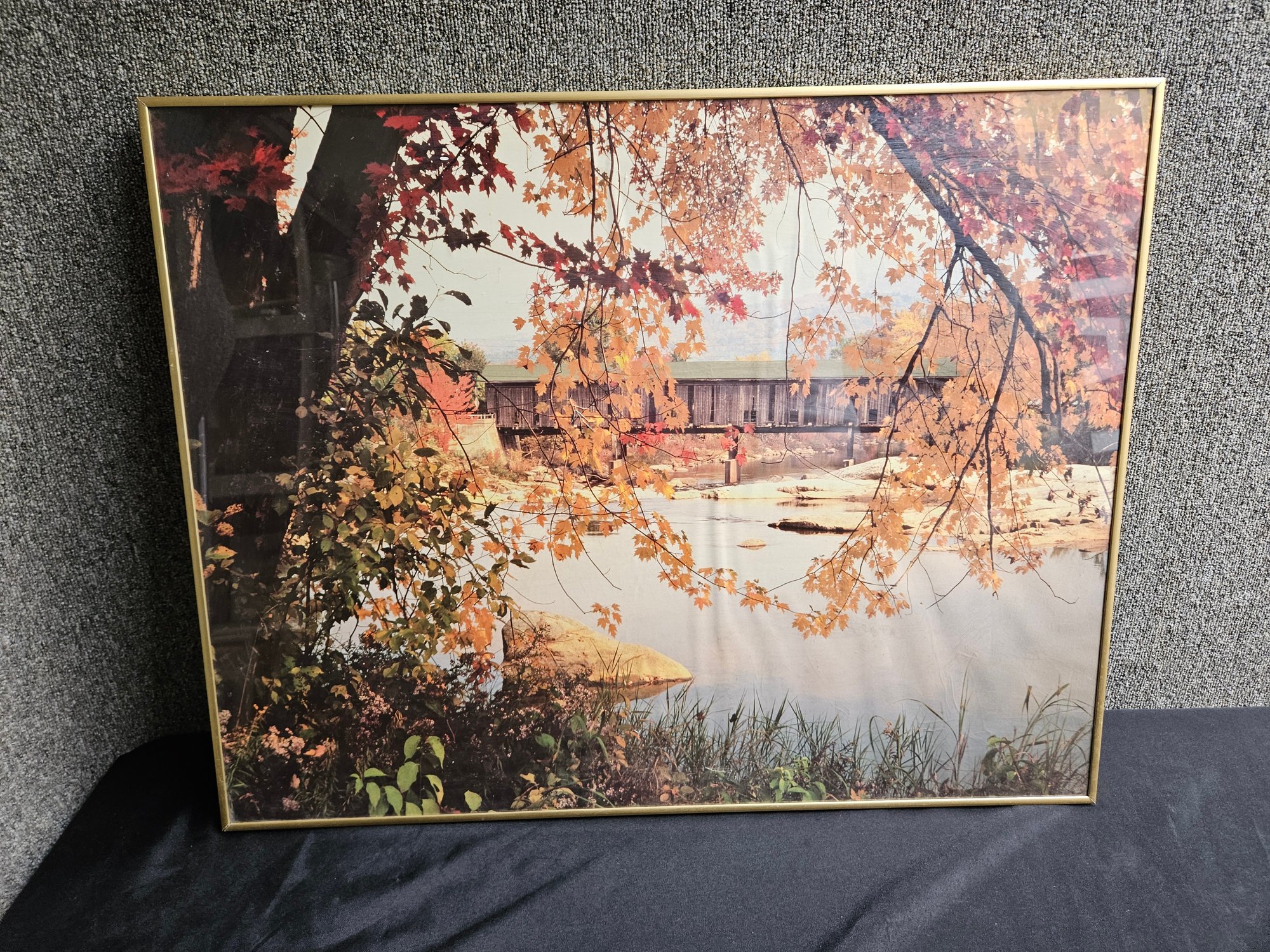 B313 - Landscape Print - Framed - 28"x22" - LOCAL PICKUP ONLY #10844 | Auctionninja.com