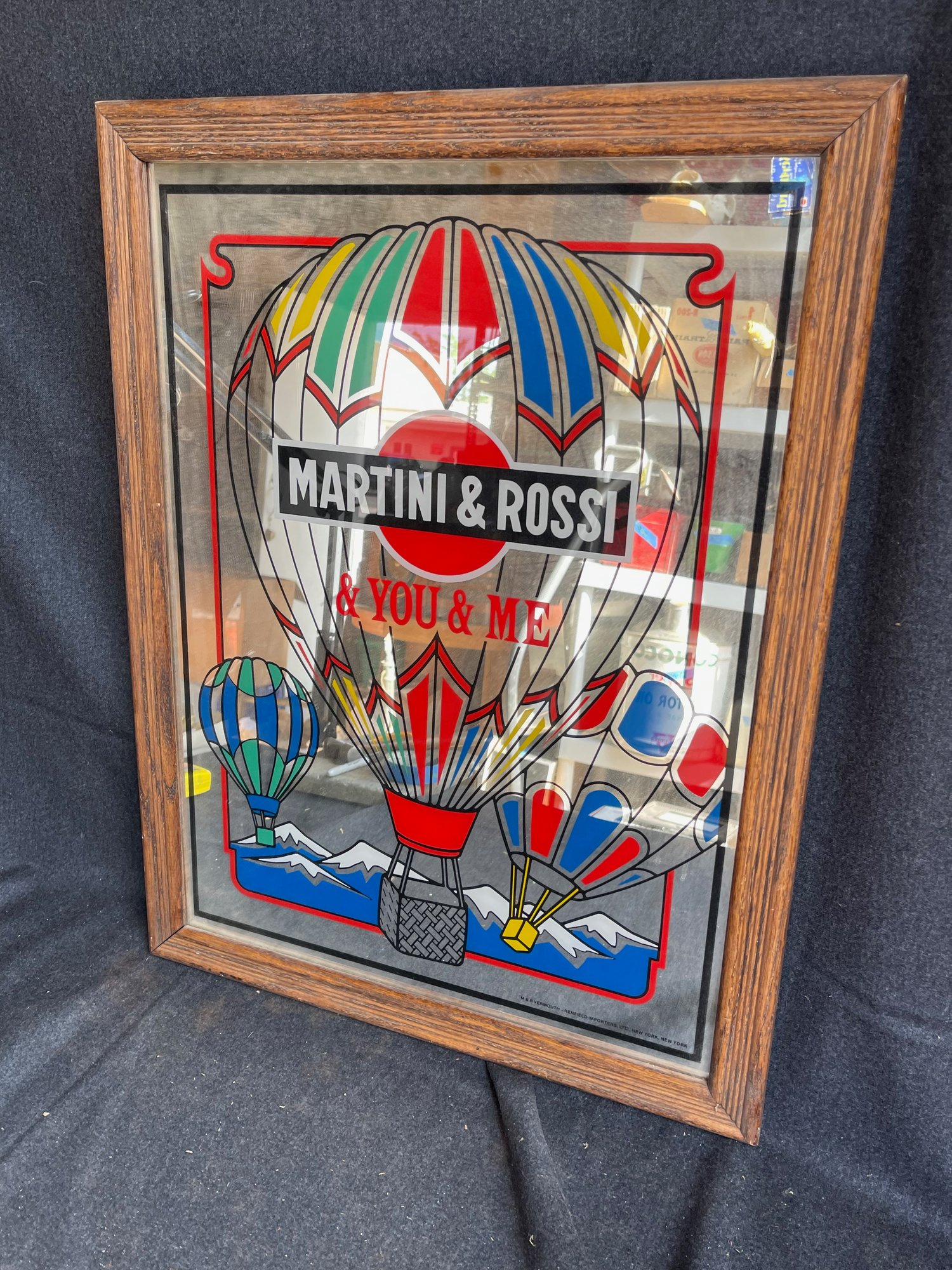 J208 Martini & Ross Mirror 21x27" - LOCAL PICKUP ONLY #11108 ...