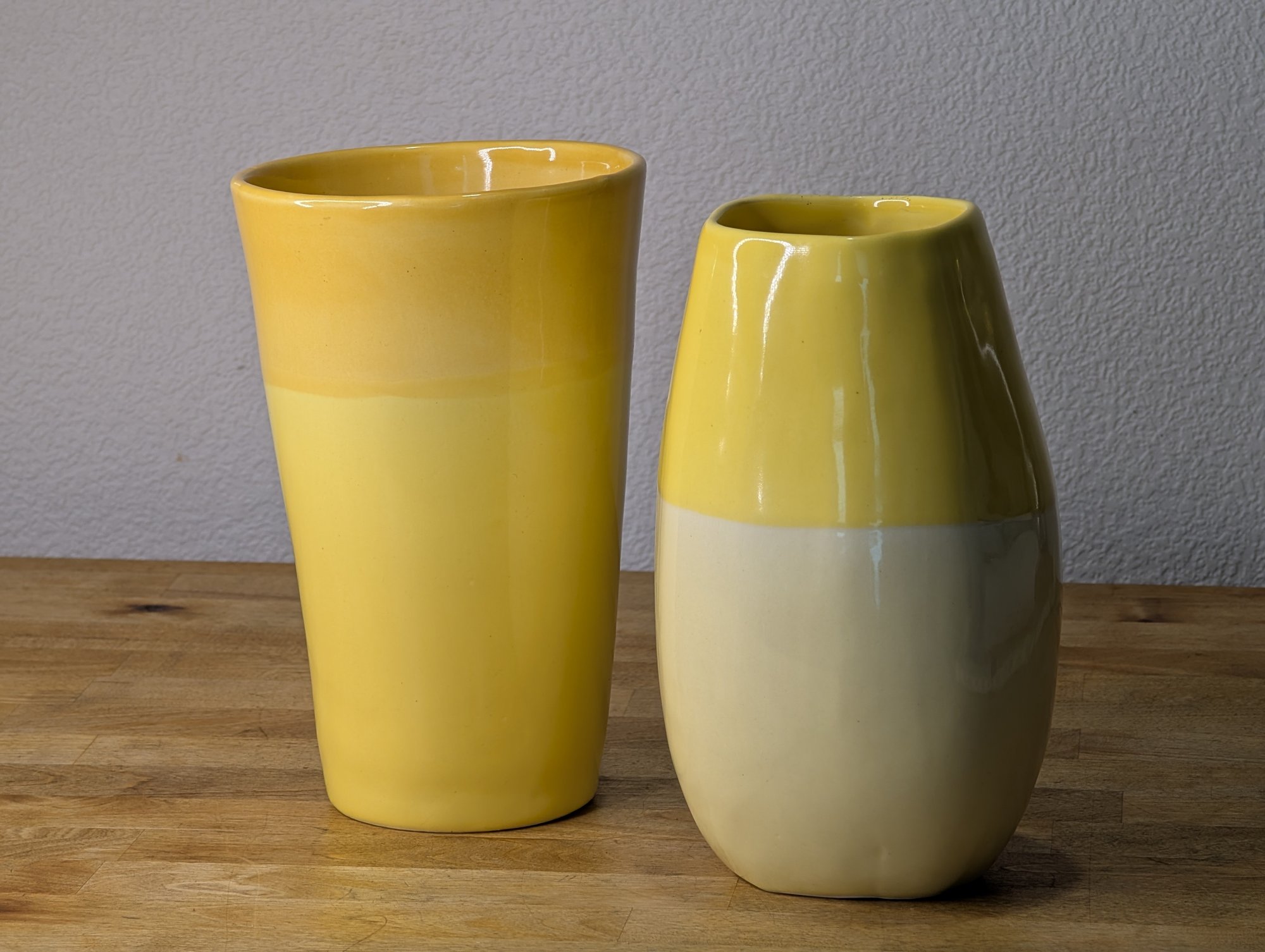 Rare Signed Barbara Eigen Vintage 1980s Ceramic Art Pottery Vase Set Of ...
