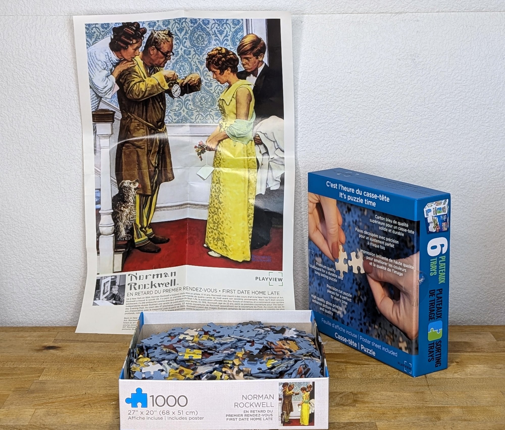 Norman Rockwell 1000 Piece Puzzle #7112 | Auctionninja.com