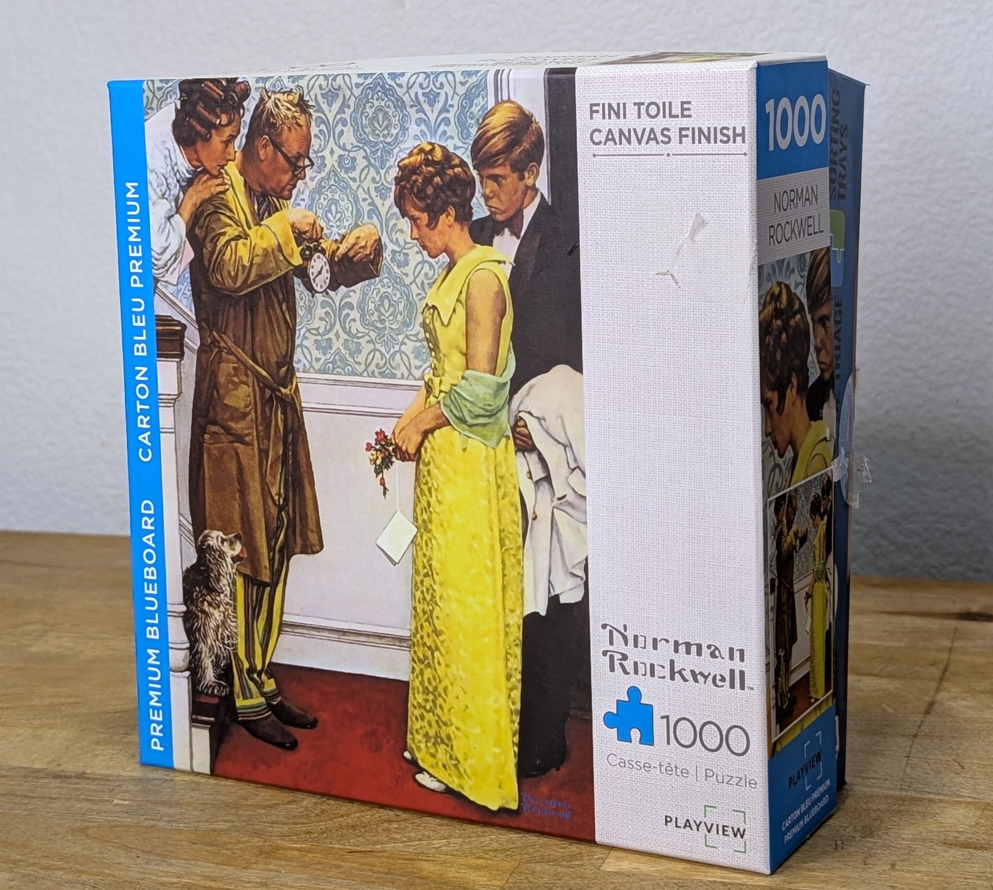 Norman Rockwell 1000 Piece Puzzle #7112 | Auctionninja.com