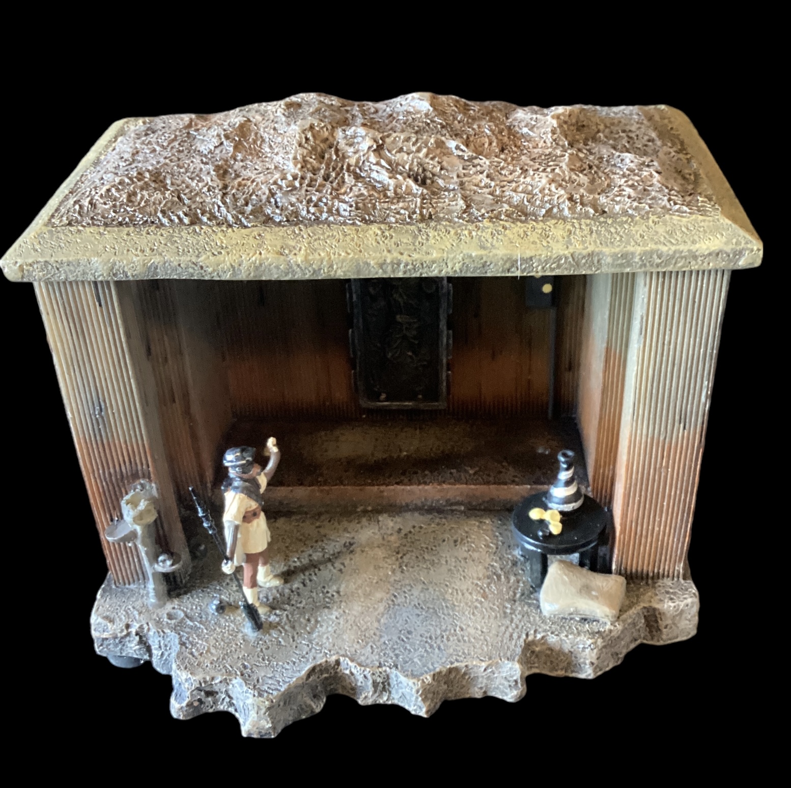 Star Wars Galactic Village Hons Solo In Carbonite By Hawthorne Village ...