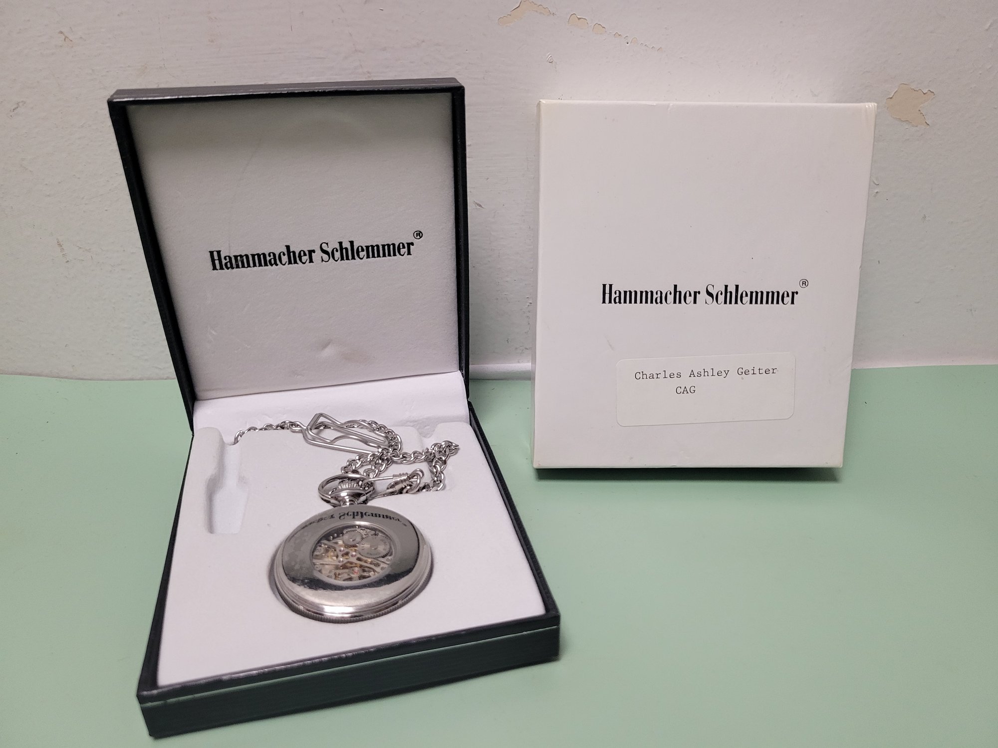 Hammacher Schlemmer Pocket Watch #36441 | Auctionninja.com