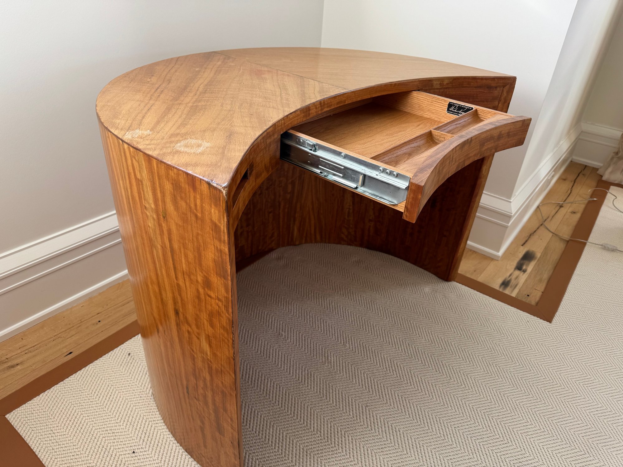 Mid Century Modern Vladimir Kagan Desk #9731 | Auctionninja.com