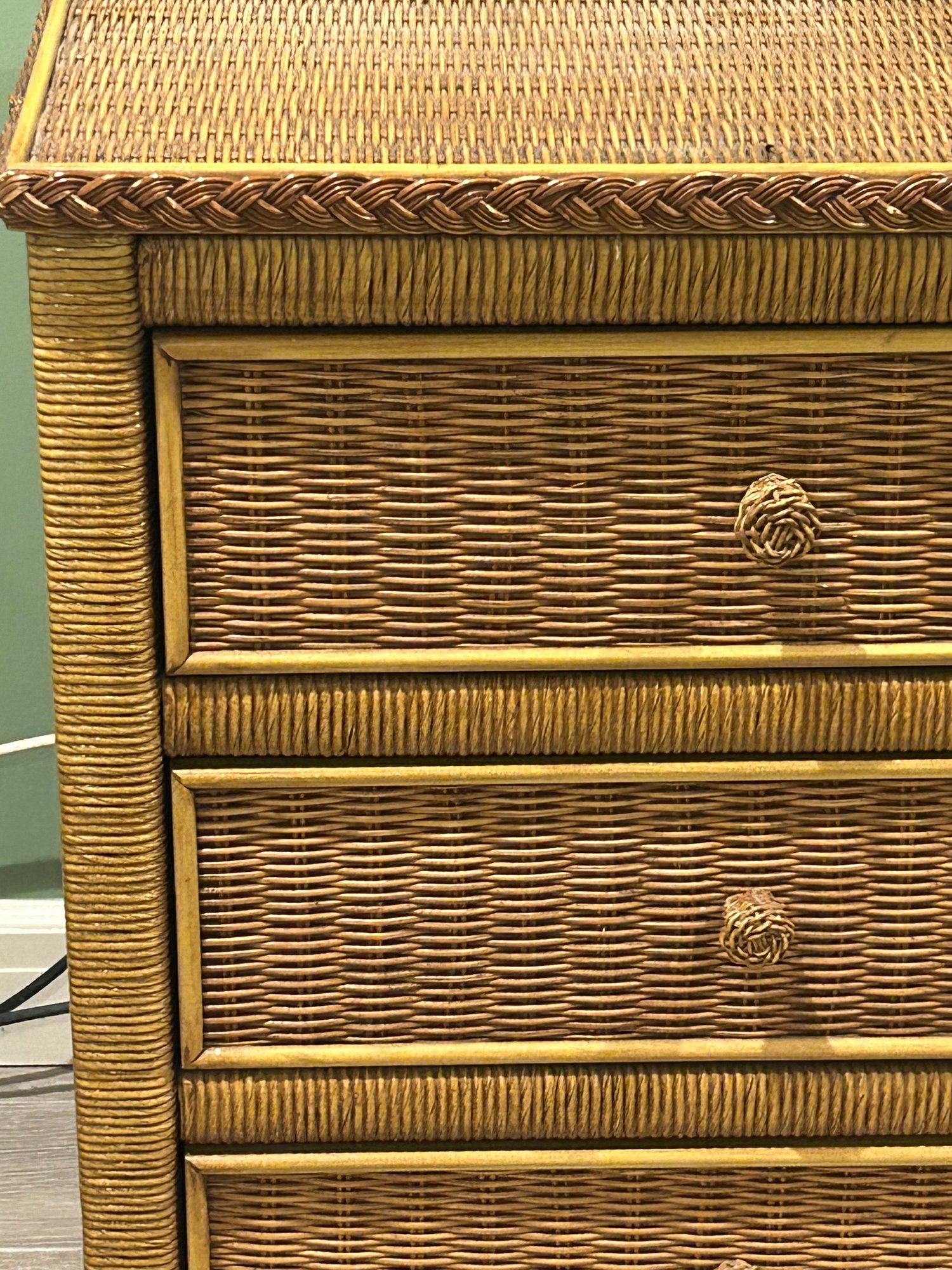 Henry Link Rattan Chest Of Drawers #22513 | Auctionninja.com
